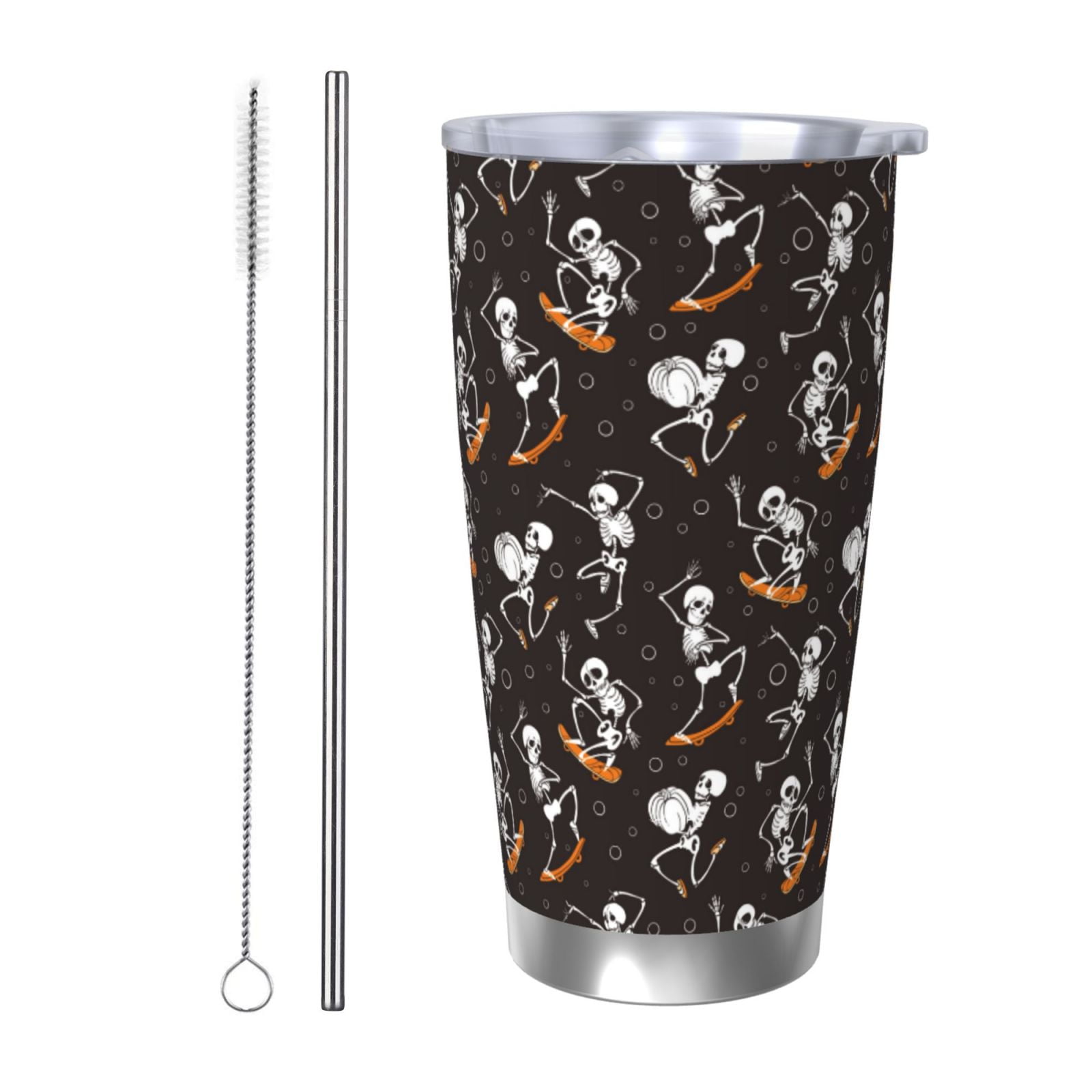 Gaeub Jumping Skull Print 20-Ounce Stainless Steel Car Cup,Tumblers ...