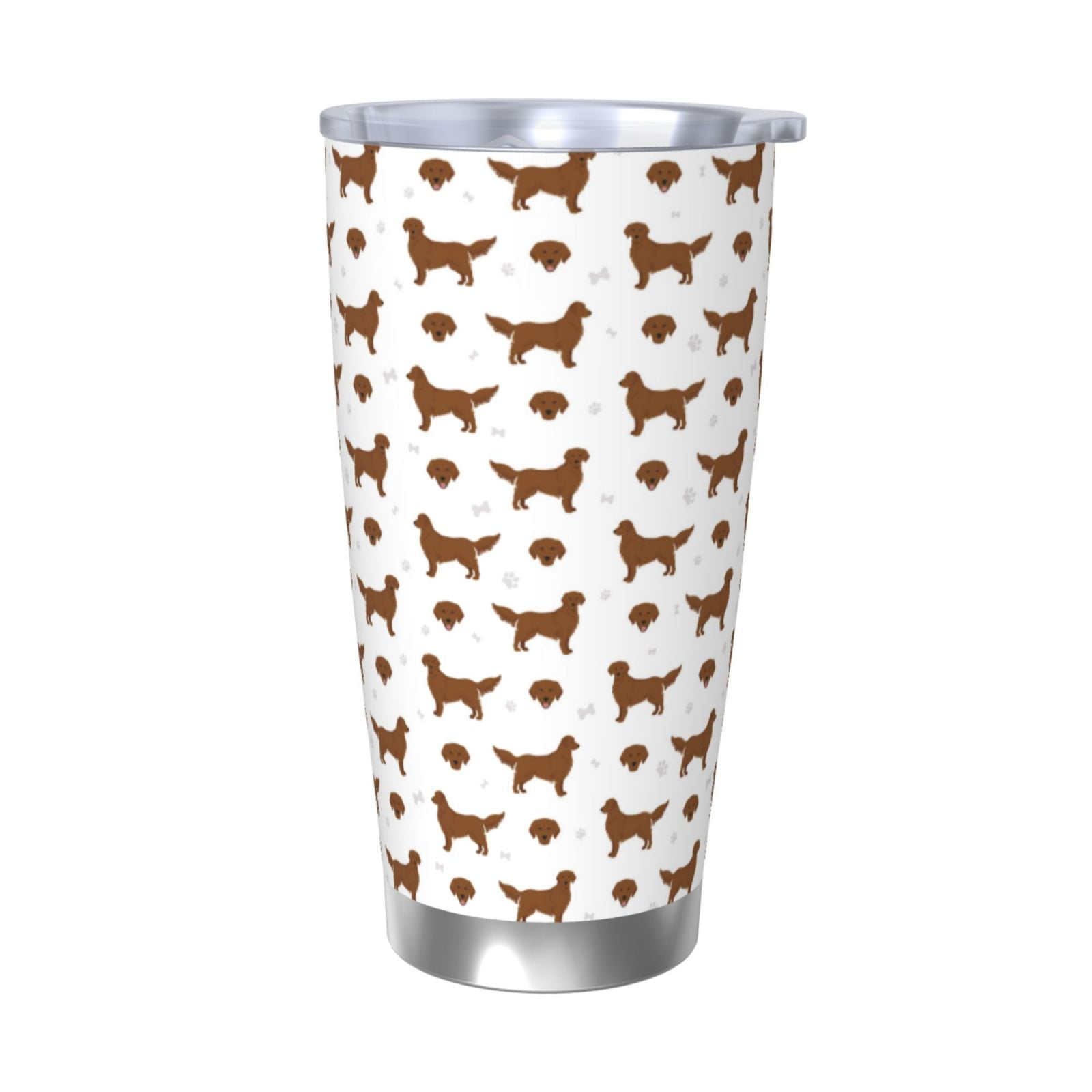 Gaeub Labrador Retriever Dog Print 20-Ounce Stainless Steel Car Cup ...