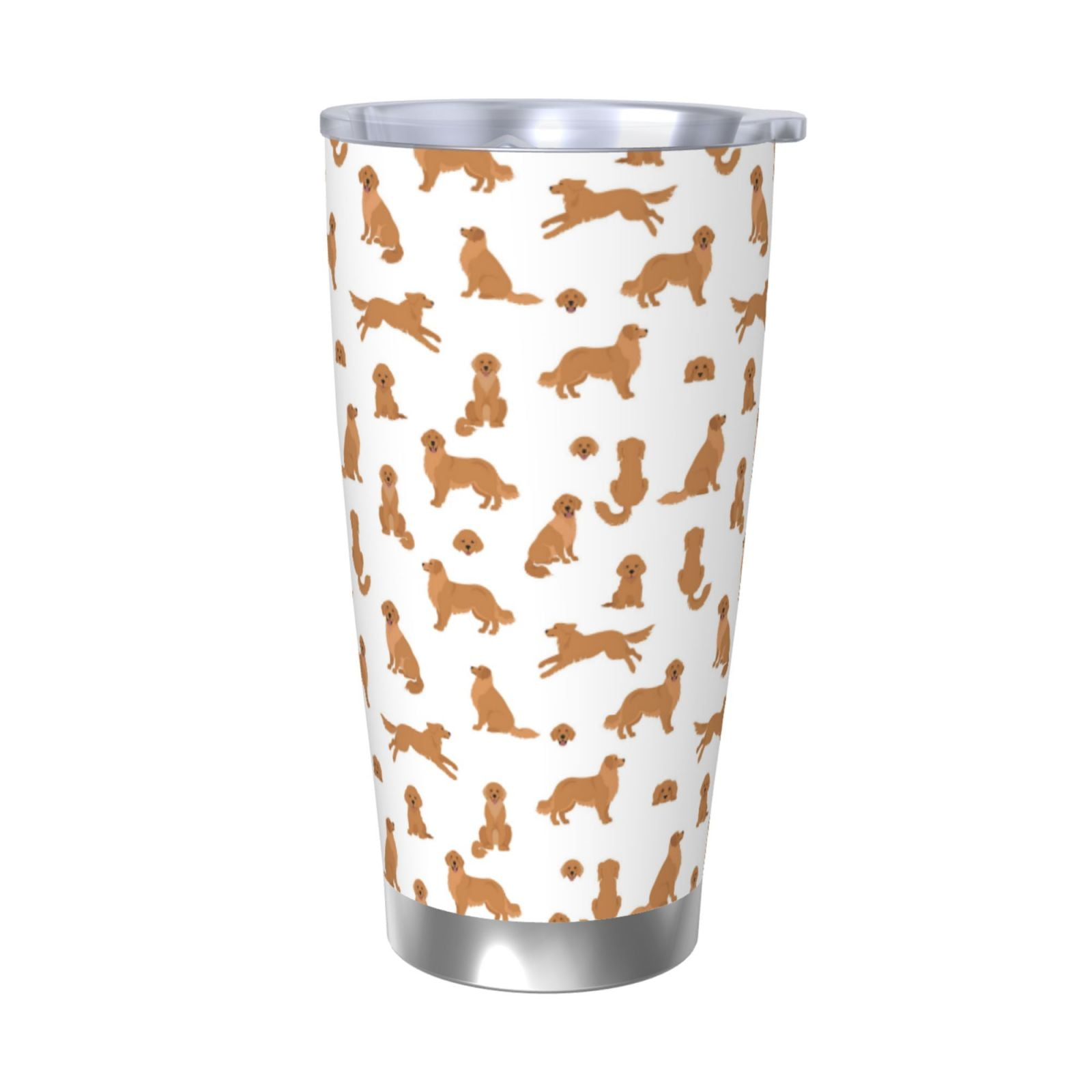 Gaeub Labrador Retriever Dog Print 20-Ounce Stainless Steel Car Cup ...