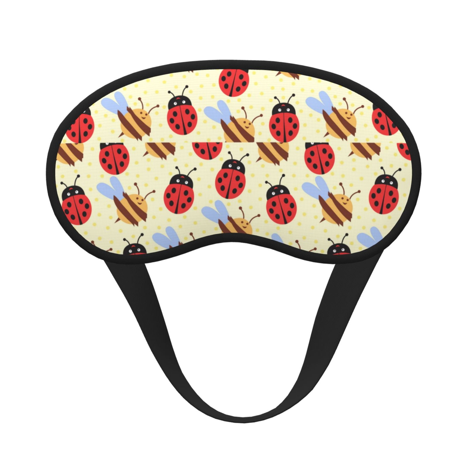 Gaeub Ladybug And Bee Printed Sleep Mask, Eye Masks for Sleeping, Eye ...