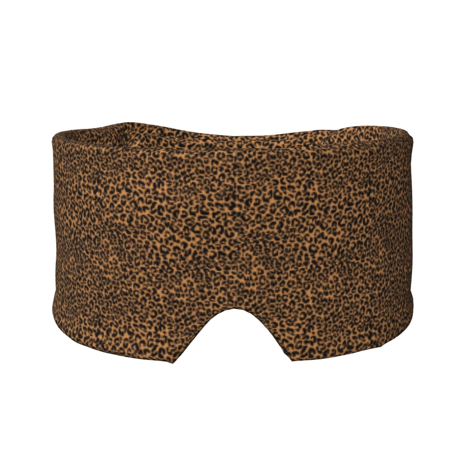 Gaeub Leopard Printed Sleep Mask for Men Women,Eye Mask for Sleeping ...