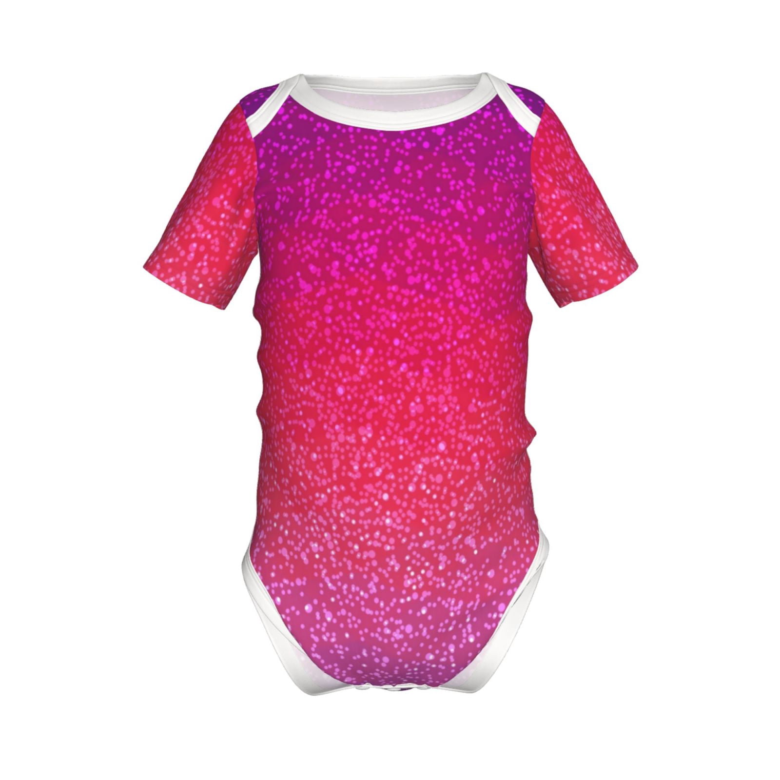 Gaeub Light Purple Glitter Print Infant Climbing Onesie,Toddler Outfit ...