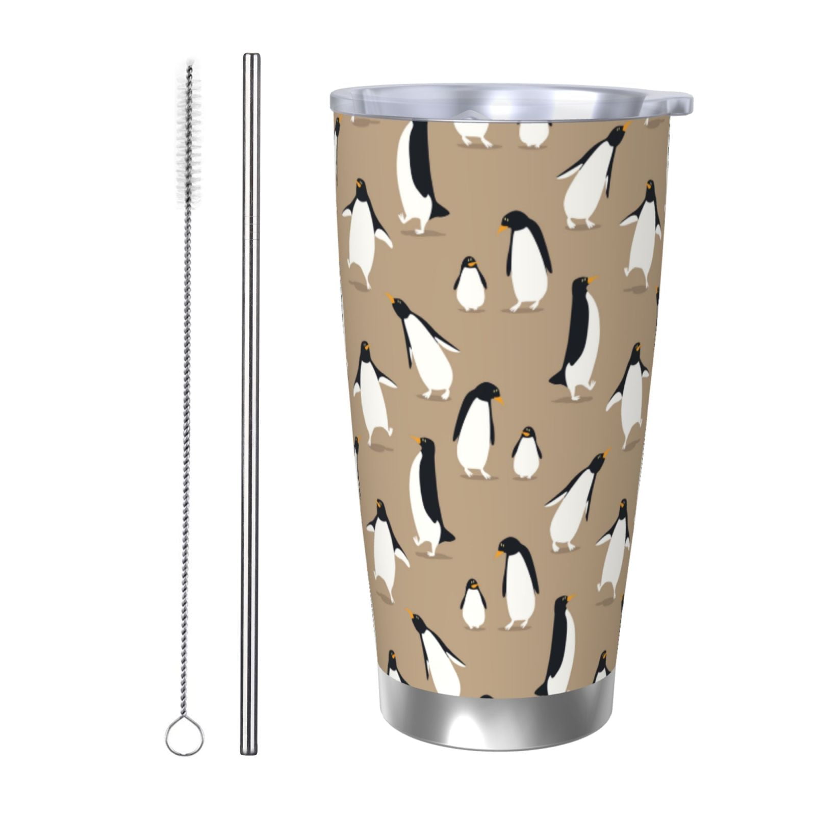 Gaeub Lovely Penguin Print 20-Ounce Stainless Steel Car Cup,Tumblers ...