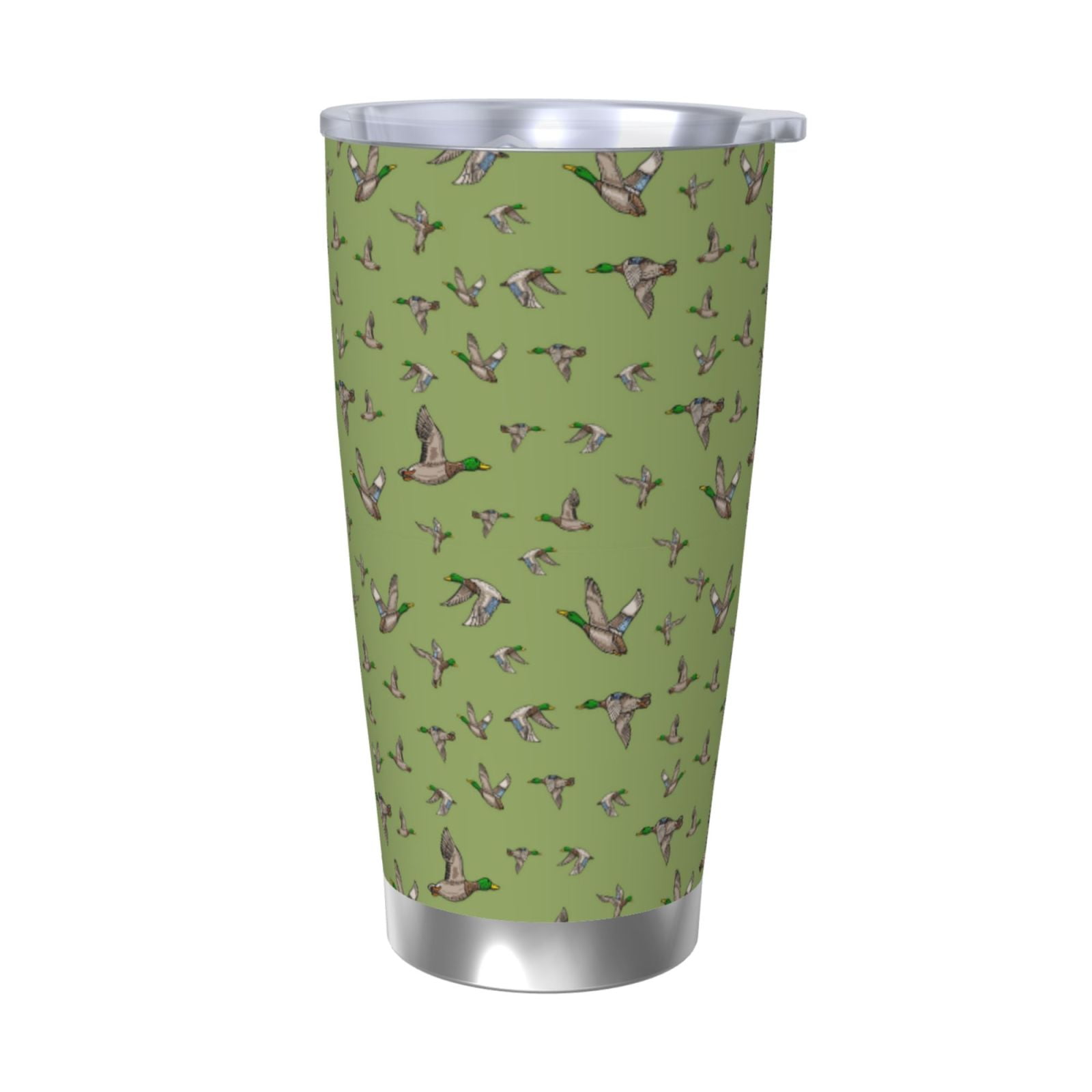 Gaeub Mallard Duck Print 20-Ounce Stainless Steel Car Cup,Tumblers Cups ...