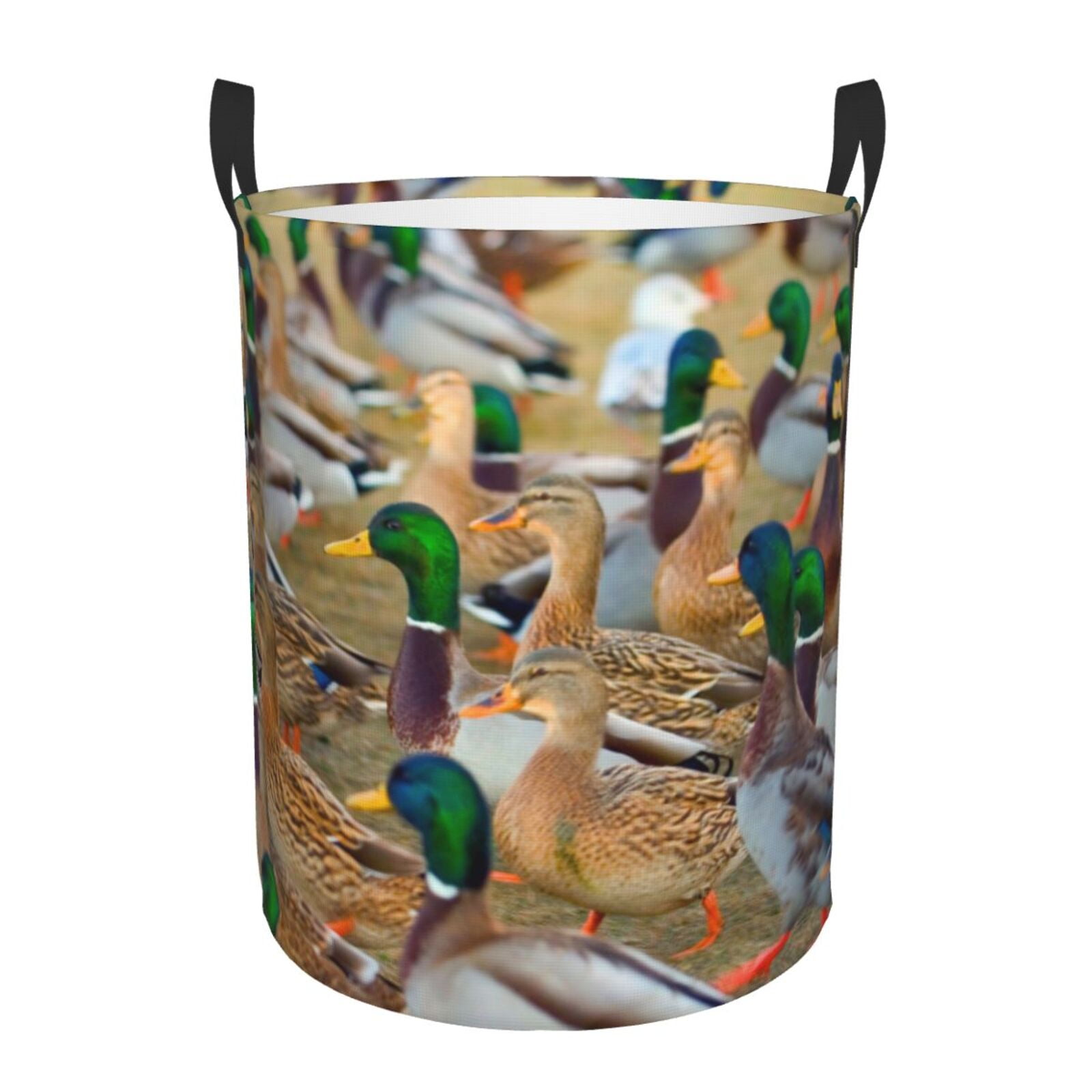 Gaeub Mallard Ducks Dirty Clothes Storage Basket, Toy Storage Bin for ...