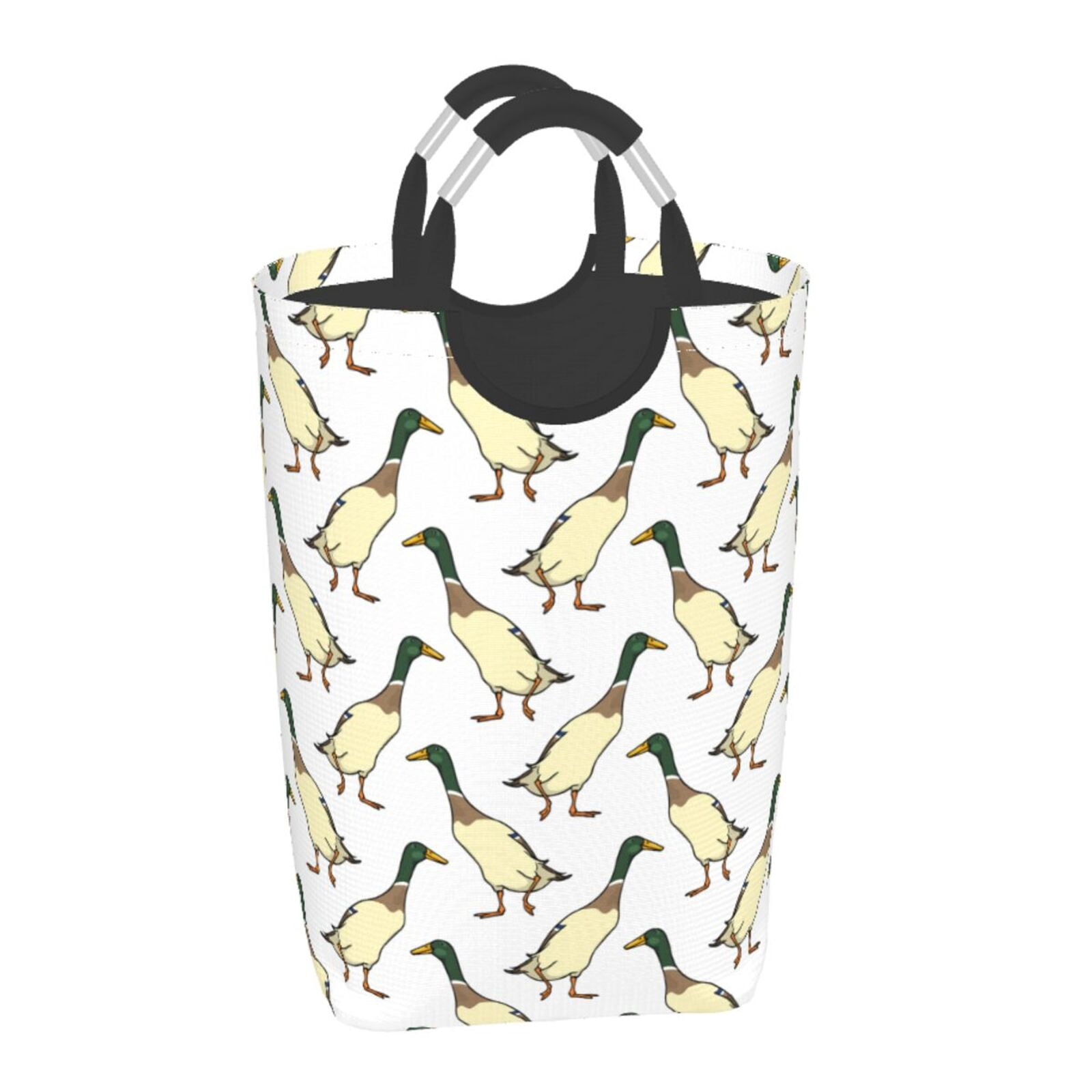 Gaeub Mallard Ducks Print 50L Large Laundry Hampers with Handles ...