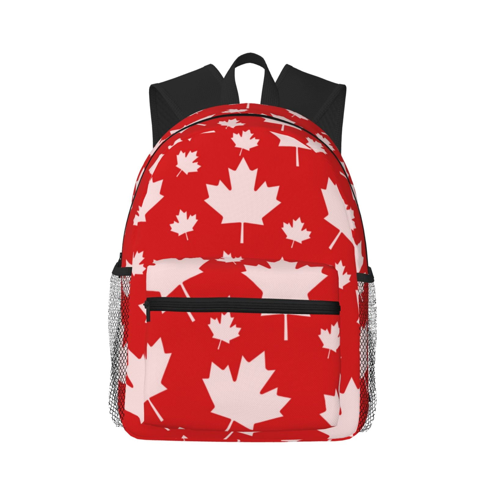Gaeub Maple Leaves School Backpack Waterproof Bookbag for Men Women ...
