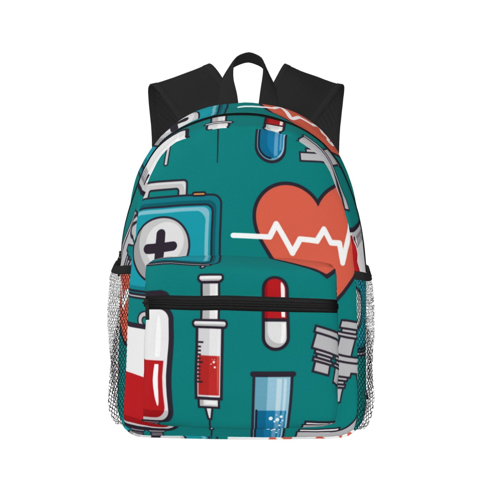 Gaeub Medical Elements School Backpack Waterproof Bookbag for Men Women ...