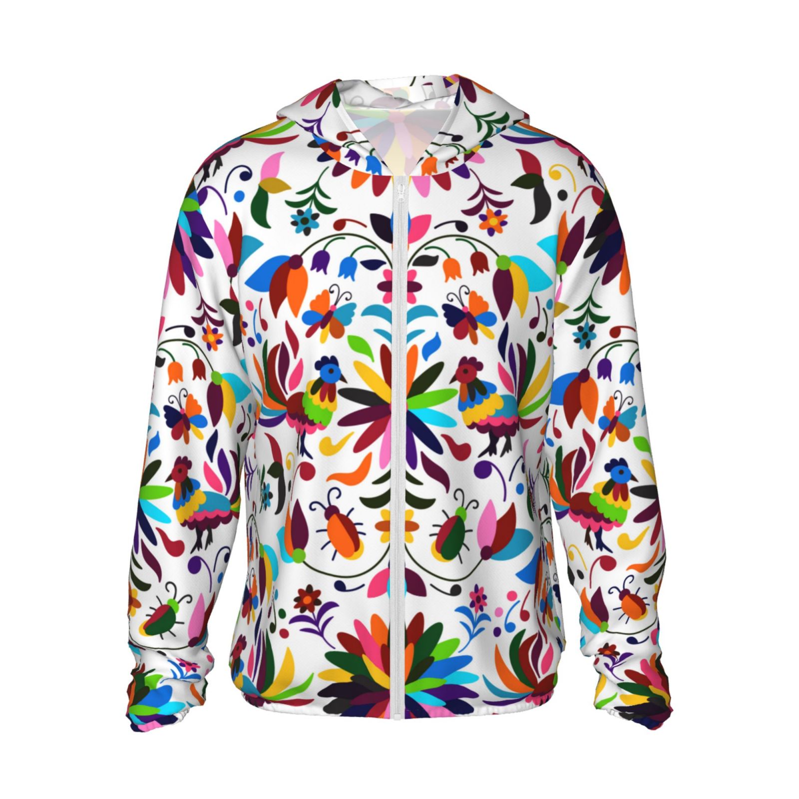 Gaeub Mexican Bright Style Men's and Women's UPF 50+ Long-Sleeved Sun ...