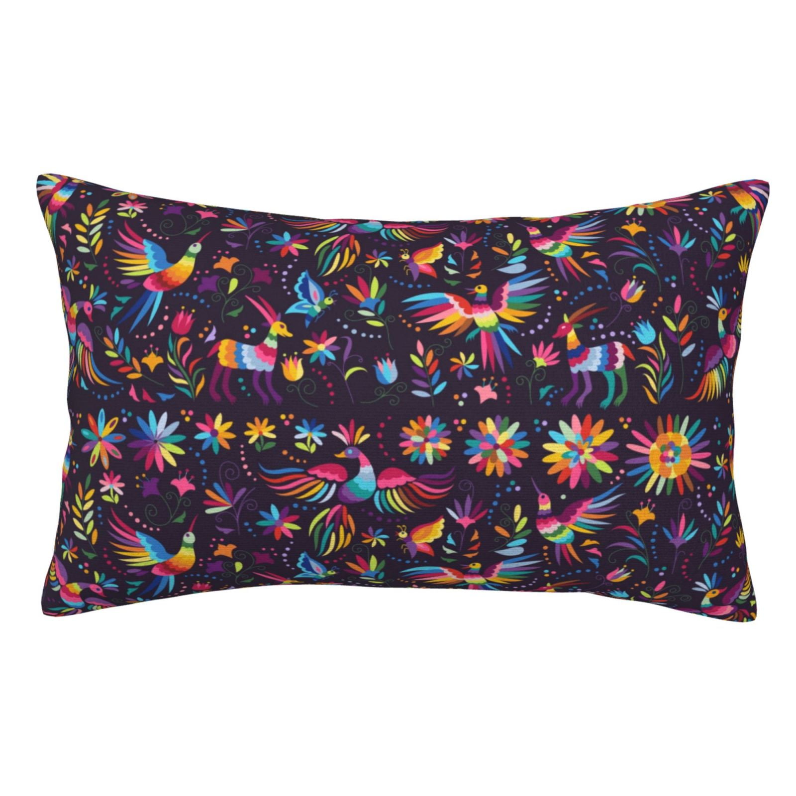 Gaeub Mexican Flowers Birds Flannel Fleece Throw Blanket - Cozy Home ...