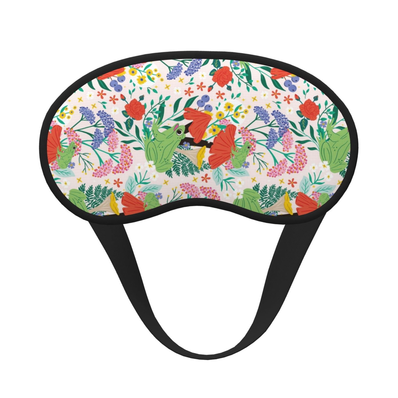 Gaeub Mushroom and Frogs Printed Sleep Mask, Eye Masks for Sleeping ...