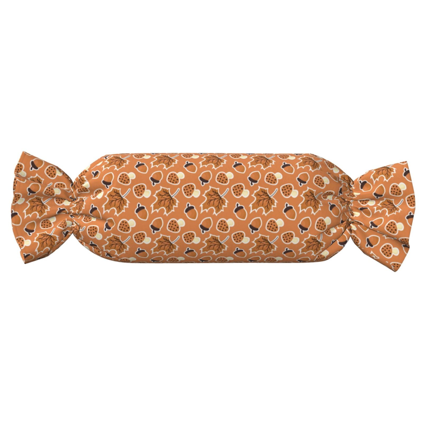 Gaeub Mushroom maple nuts Print Candy Pillow Cylindrical Pillows ...