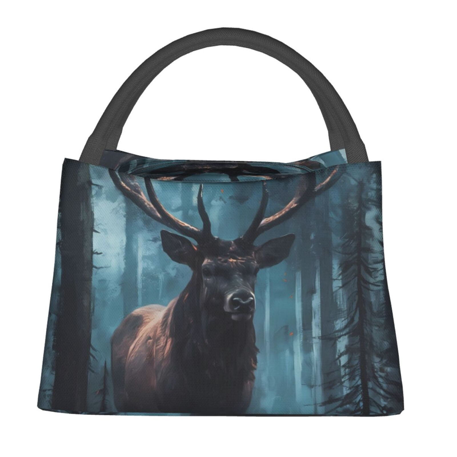 Gaeub Mystical Forest Elk Collapsible Cooler Bag Insulated,Leakproof ...