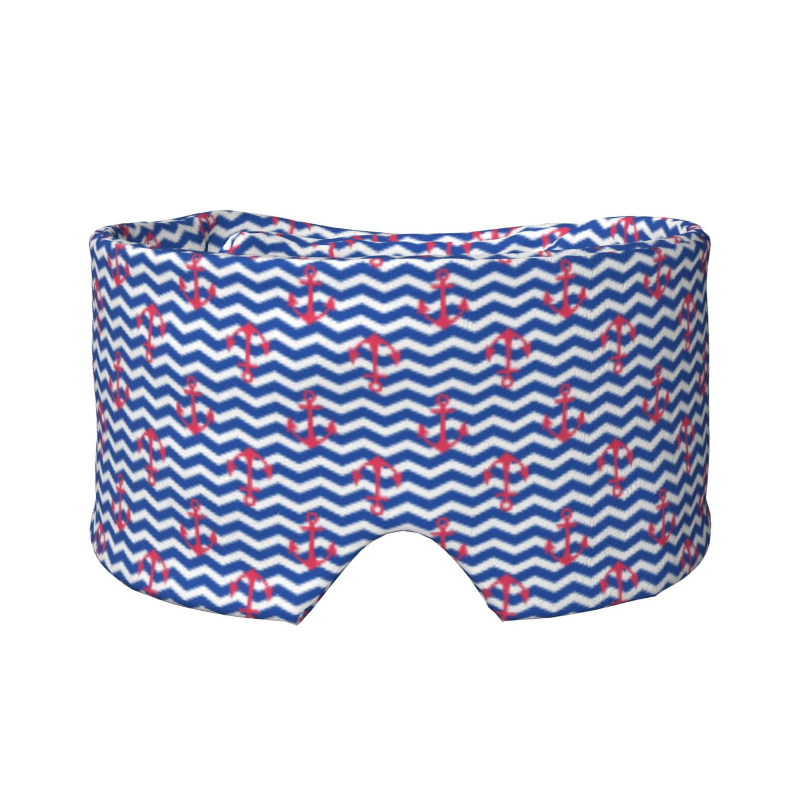 Gaeub Nautical Anchors Printed Sleep Mask for Men Women,Eye Mask for ...