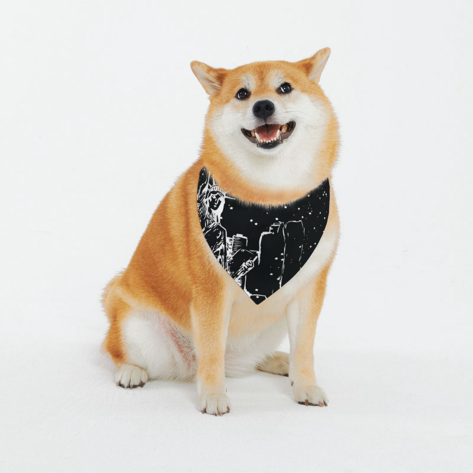 Gaeub New York City1 Dog Bandanas,Pet Scarf Washable Dog Scarves Dog ...