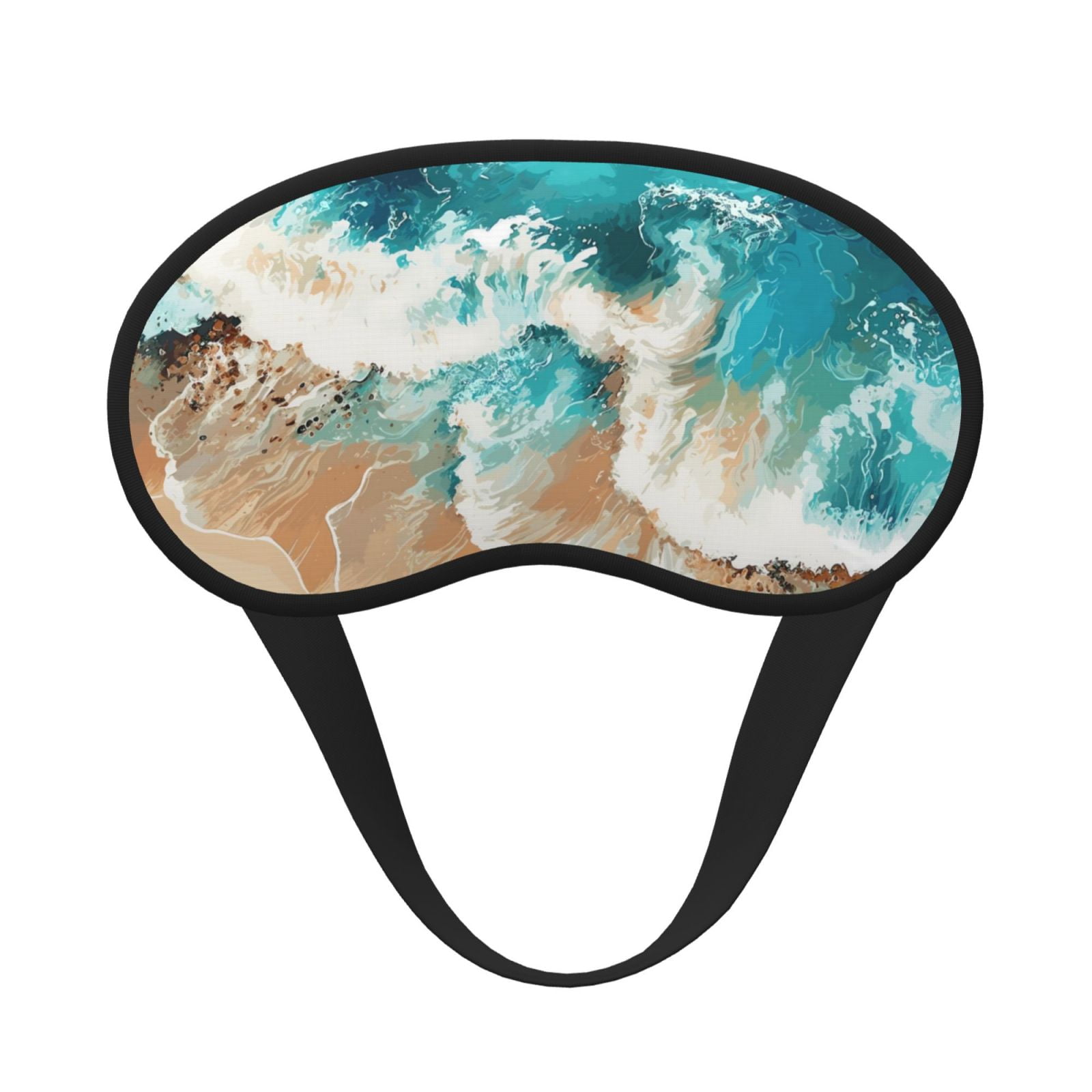 Gaeub Ocean Wave Crash Printed Sleep Mask, Eye Masks for Sleeping, Eye ...