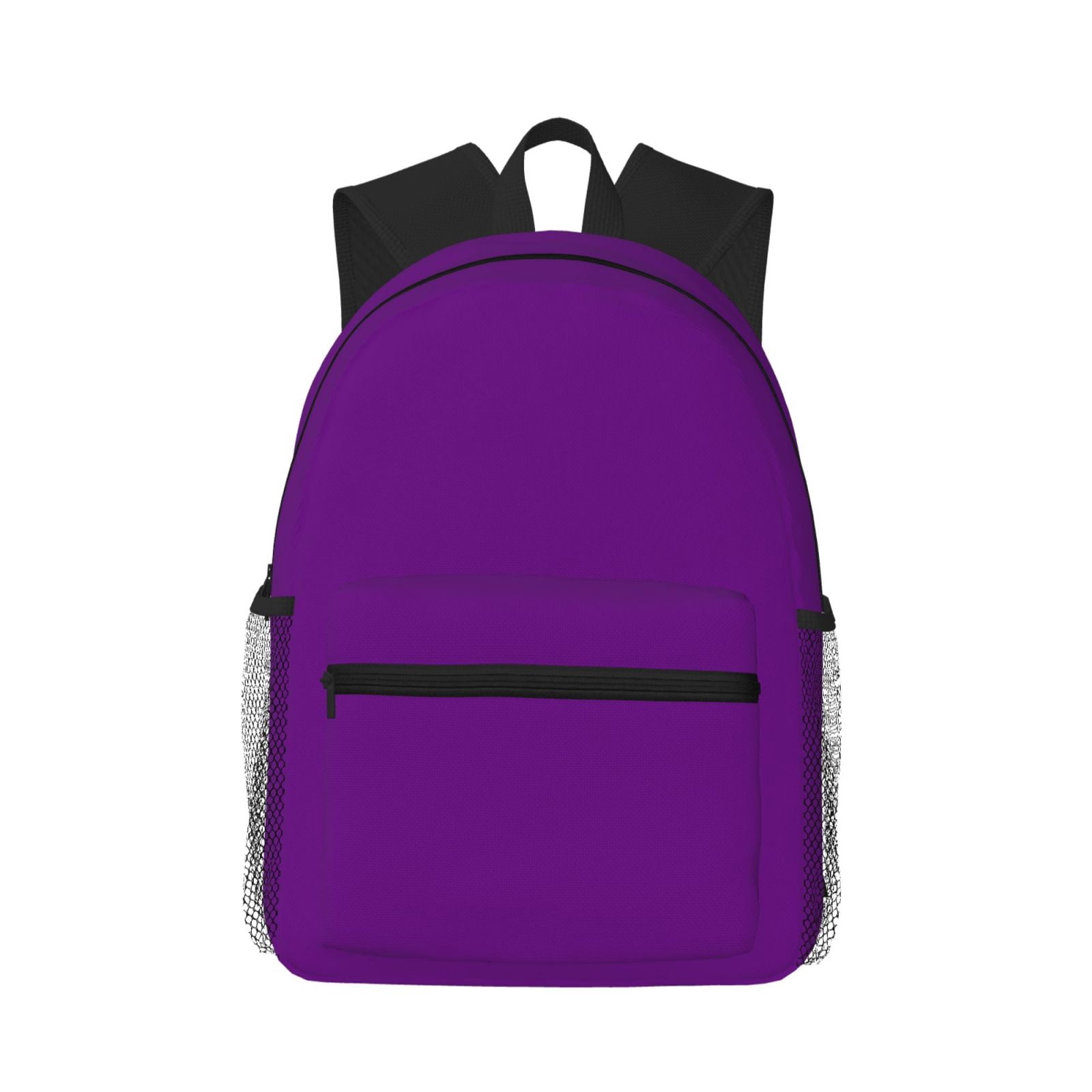 Gaeub Purple School Backpack Waterproof Bookbag for Men Women College ...