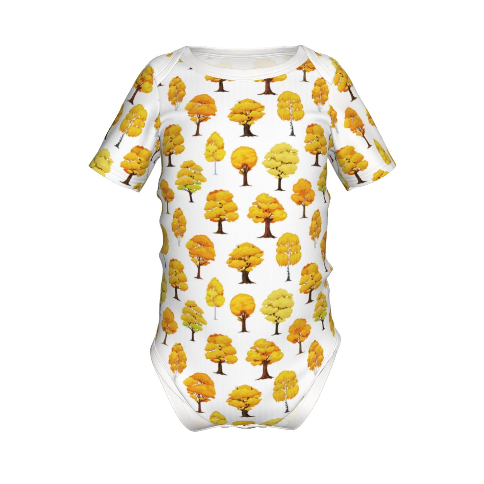 Gaeub Qutumn Tree Print Infant Climbing Onesie,Toddler Outfit,Newborn ...