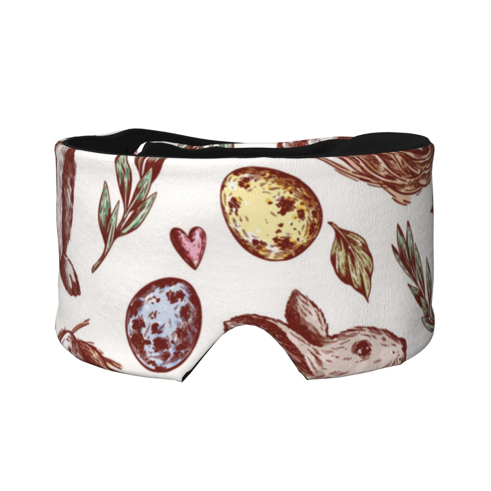 Gaeub Rabbit And Egg Printed Sleep Mask for Men Women,Eye Mask for ...