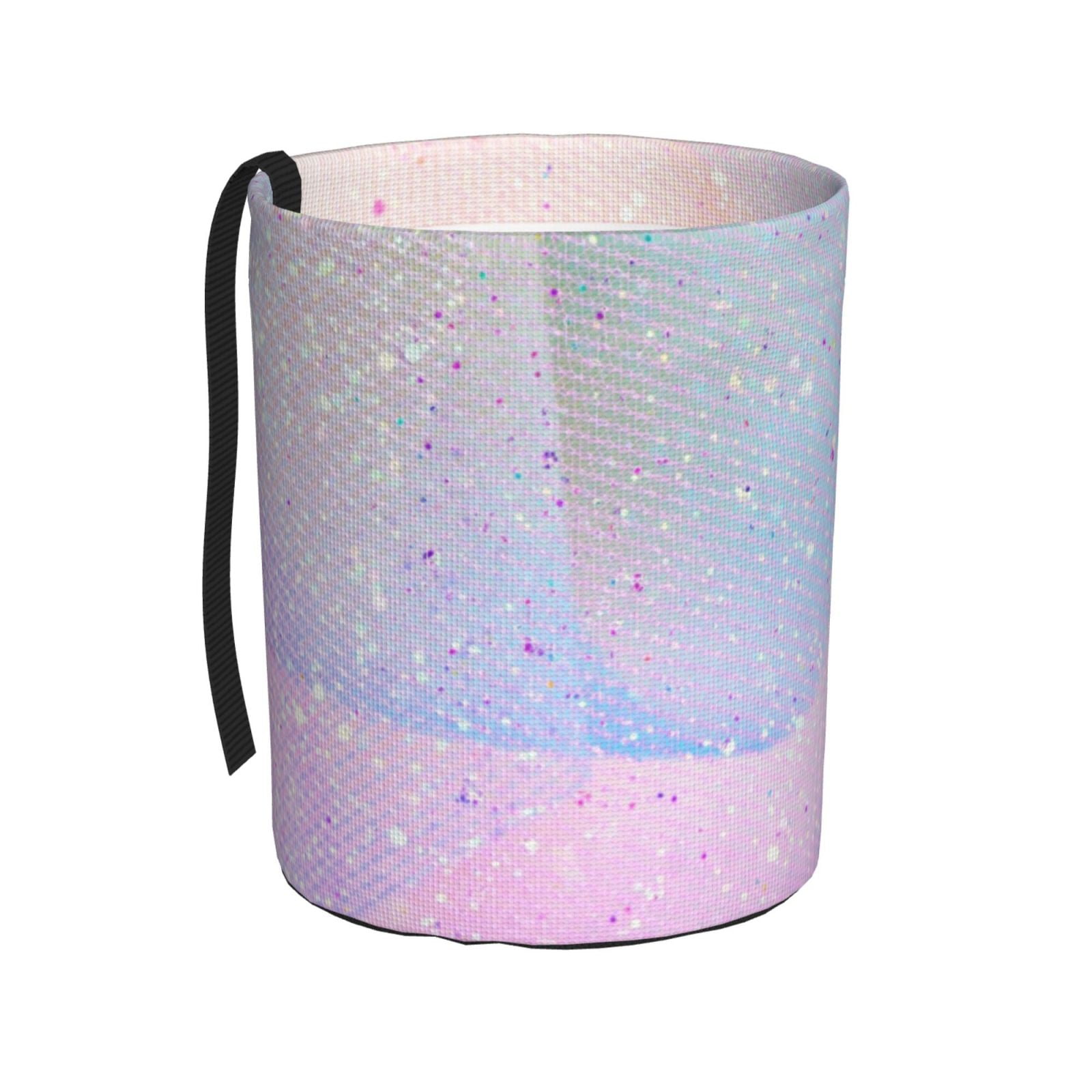 Gaeub Rainbow Unicorn Party Print Car Trash Can, Collapsible Trash Can ...