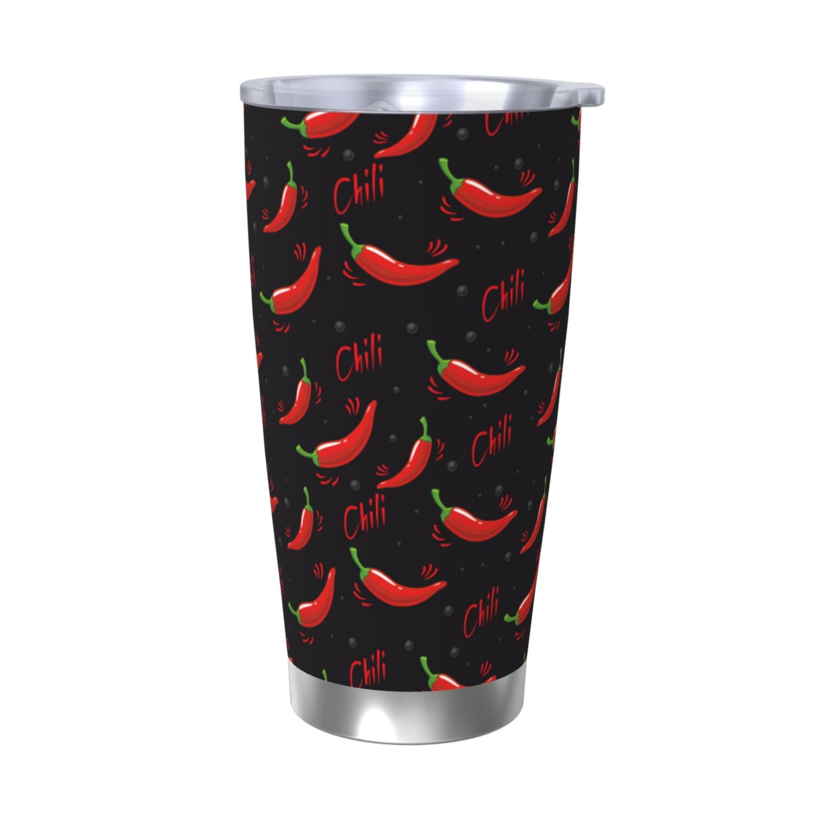 Gaeub Red Hot Chili Print 20-Ounce Stainless Steel Car Cup,Tumblers ...