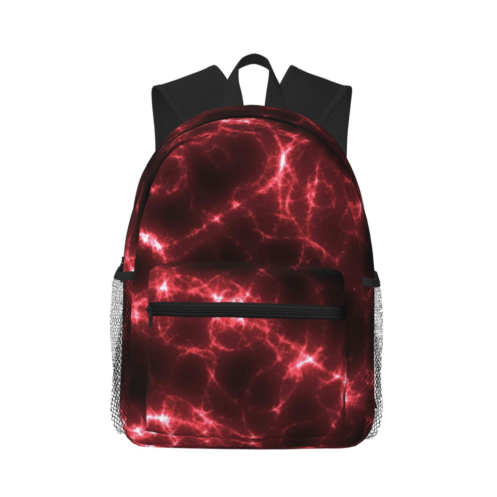 Gaeub Red Line School Backpack Waterproof Bookbag for Men Women College ...