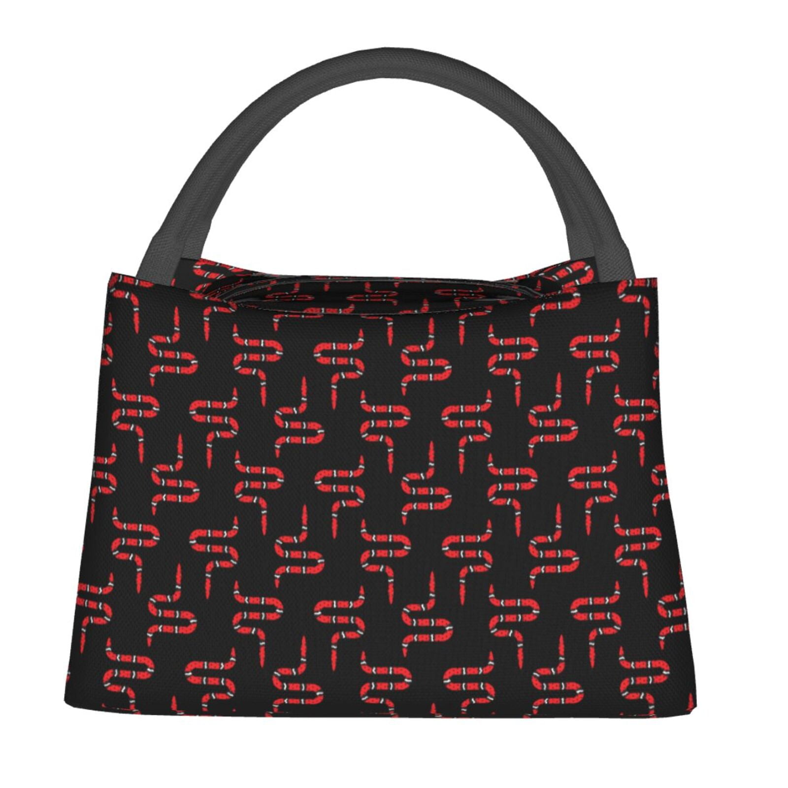 Gaeub Red Snake Collapsible Cooler Bag Insulated,Leakproof Food Bag for ...