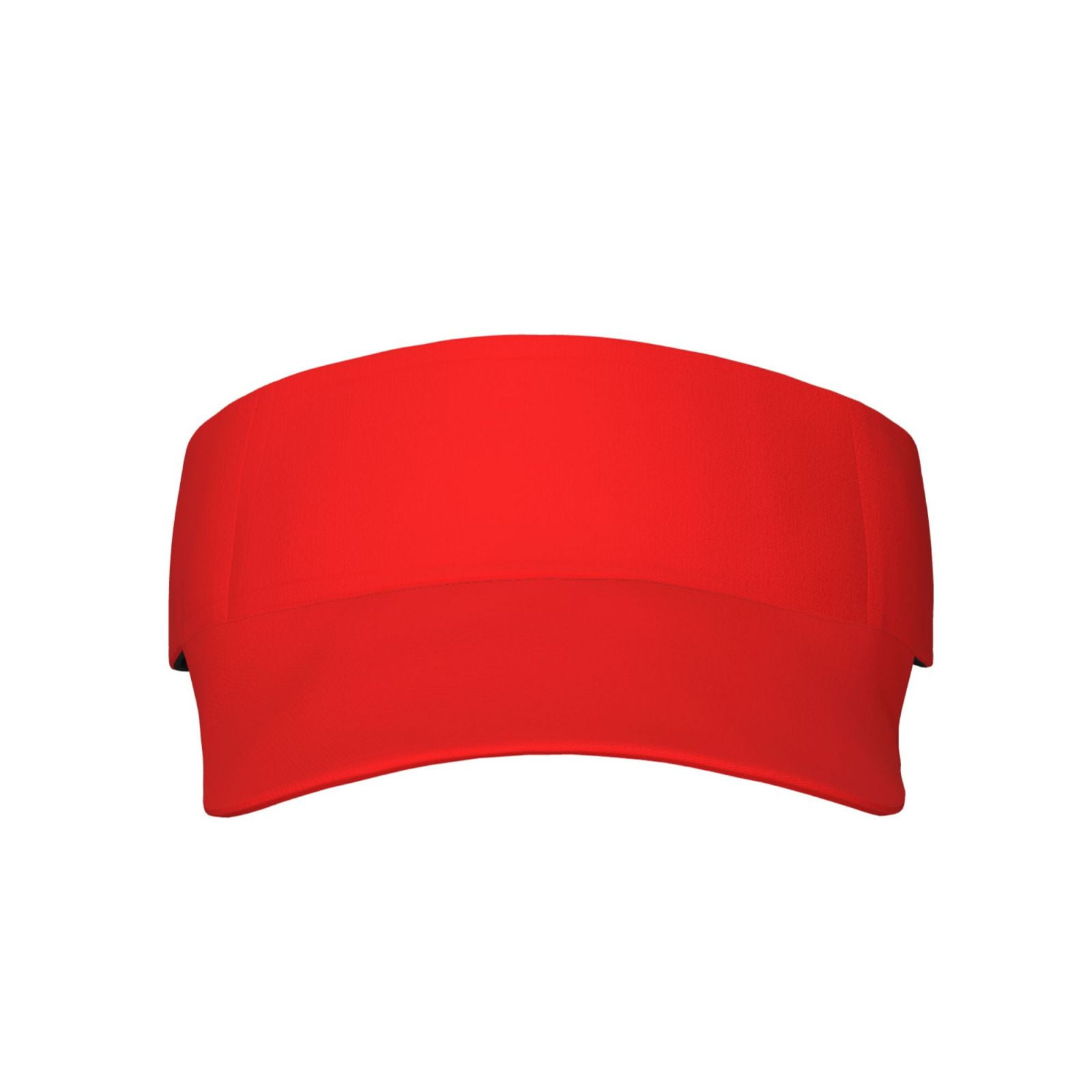 Gaeub Red Sun Visor Hats with Empty Top and Adjustable, UV Protection ...