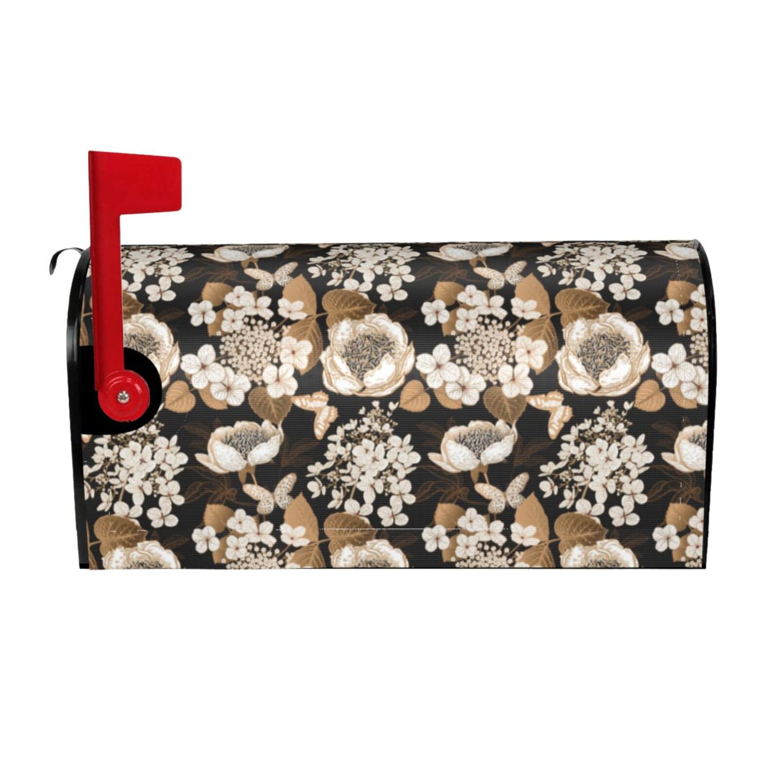 Gaeub Retro Hydrangeas Print Mailbox Covers Magnetic,Mailbox Covers ...