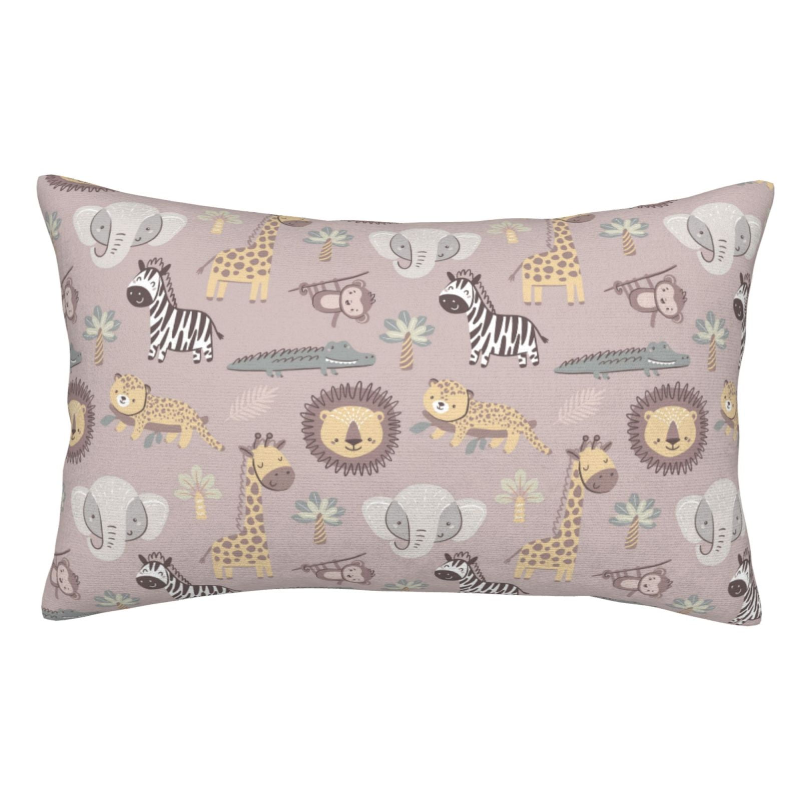 Gaeub Safari Animals Flannel Fleece Throw Blanket - Cozy Home & Bedroom ...