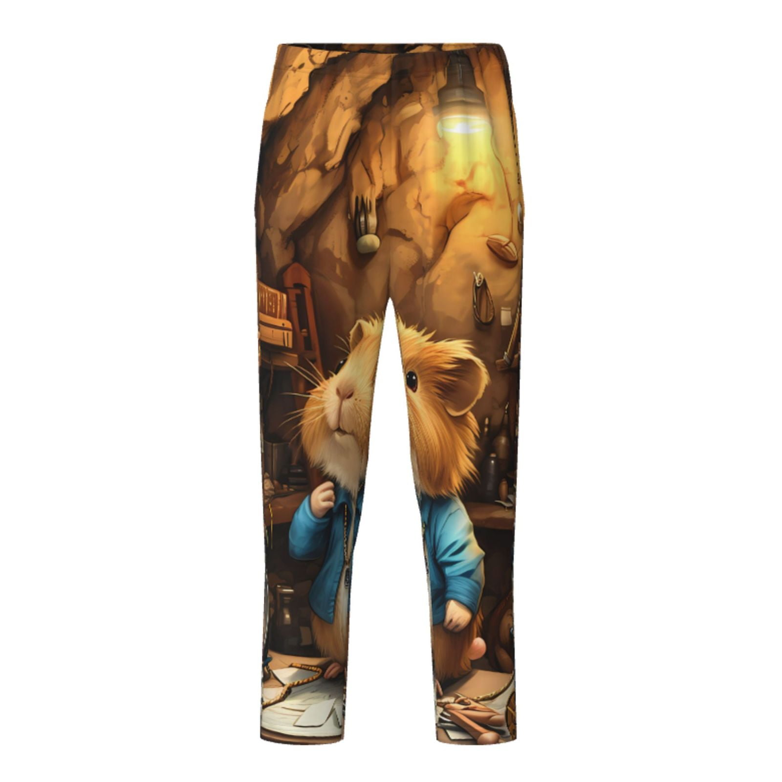Gaeub Scientist Guinea Pig Print Boys Girls Pajama Pants,Pajama Bottoms ...