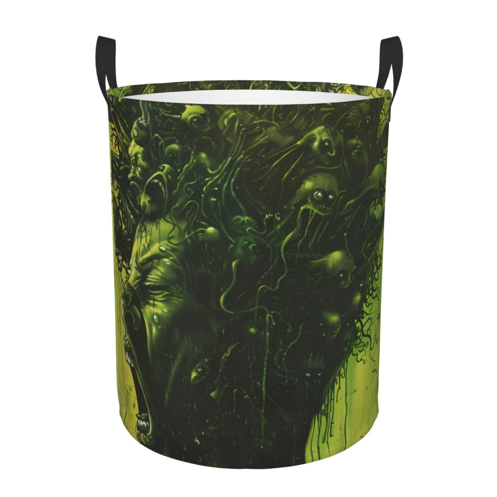 Gaeub Screaming Horror Art Dirty Clothes Storage Basket, Toy Storage ...