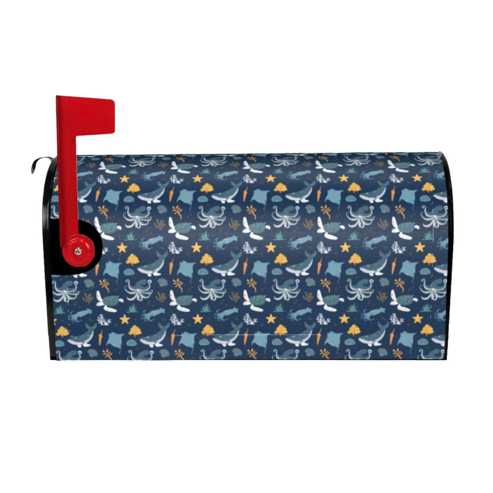 Gaeub Sea Turtle Print Mailbox Covers Magnetic,Mailbox Covers ...