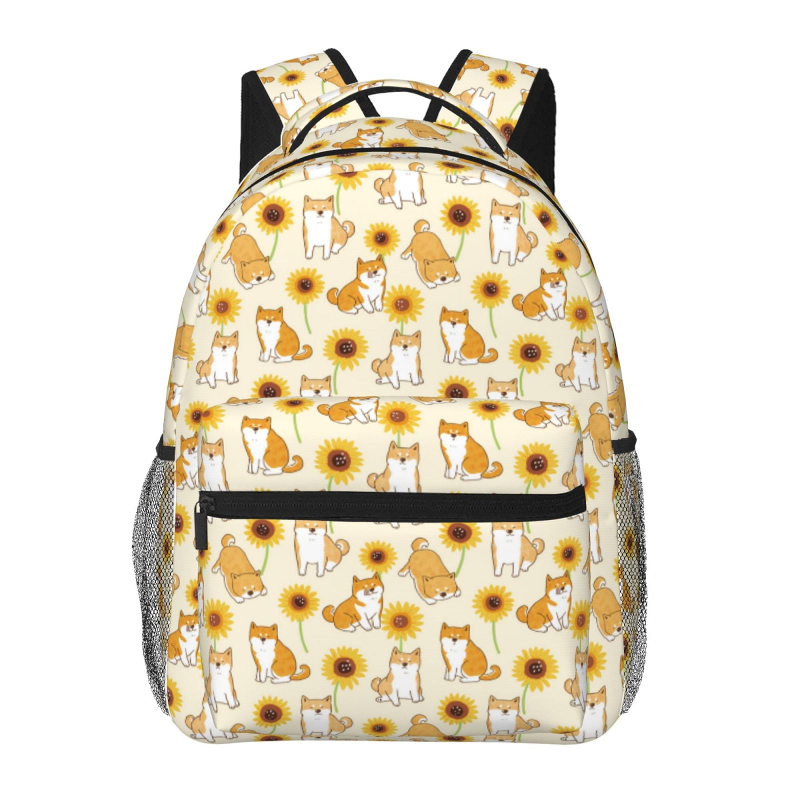 Gaeub Shiba Inu Sunflower Ergonomic Lightweight Laptop Backpack ...