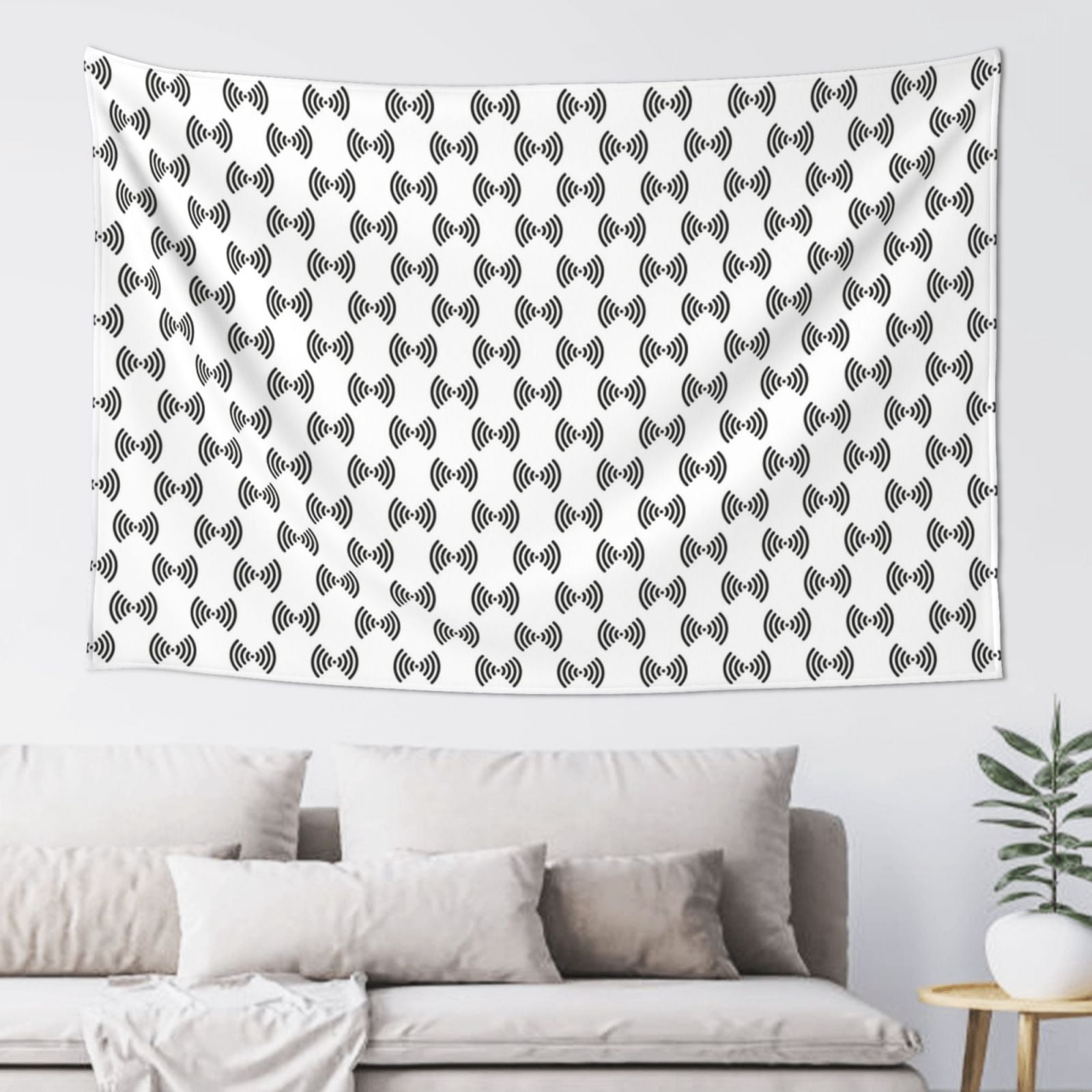 Gaeub Signal Icon Print Tapestry Wall Hanging(60x40 inches),Tapestry ...