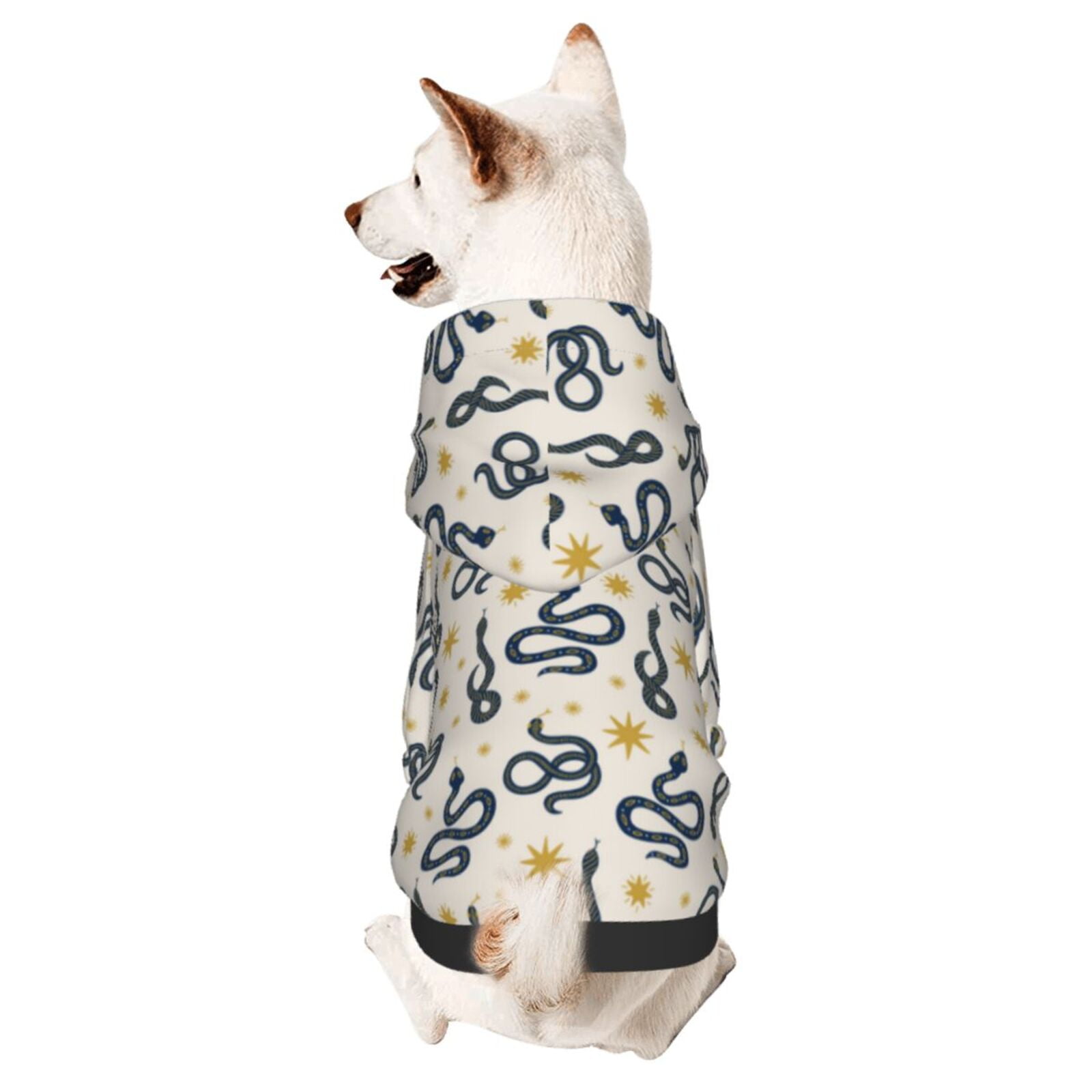 Gaeub Snake Dog Hoodie Sweatshirts Warm Dog Clothes for Small Dogs ...
