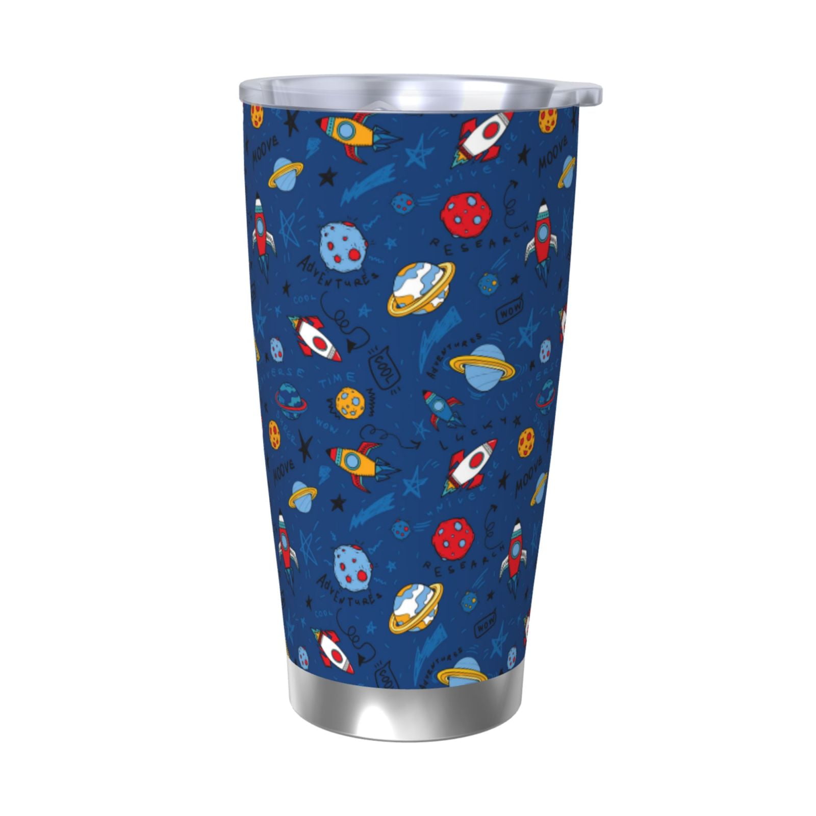 Gaeub Space Print 20-Ounce Stainless Steel Car Cup,Tumblers Cups with ...