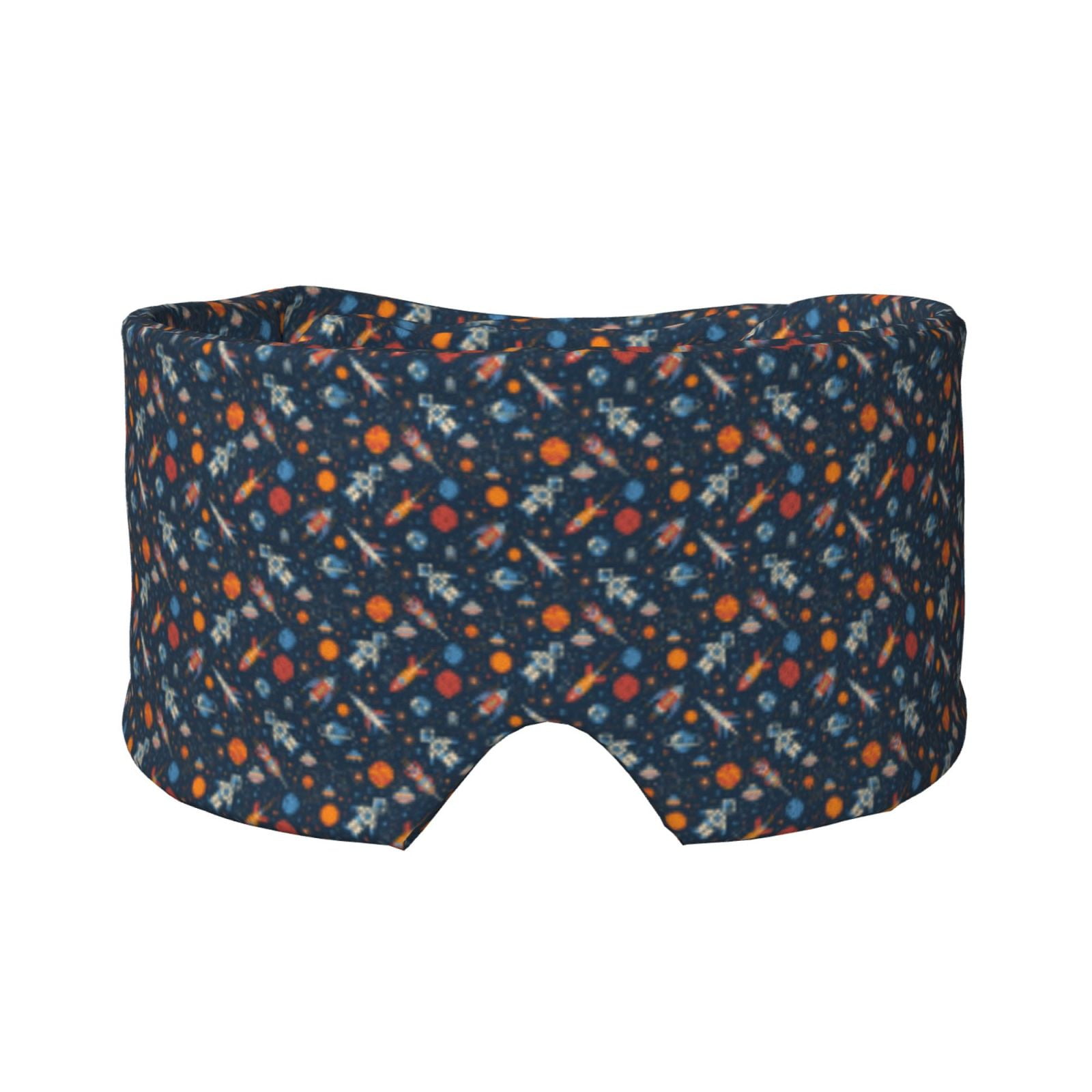 Gaeub Spaceships And Stars In Outer Space Printed Sleep Mask for Men ...