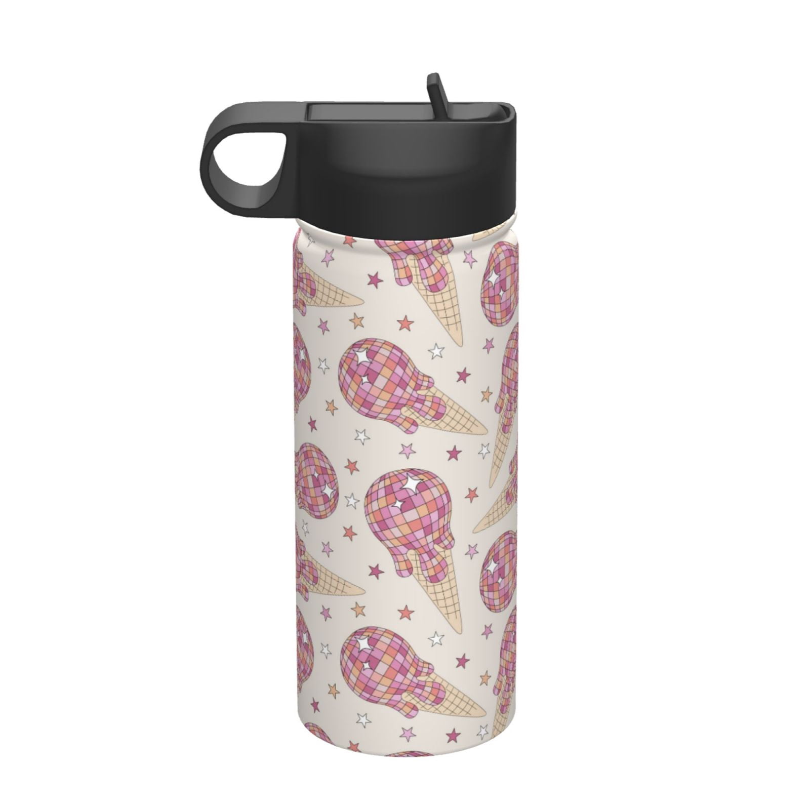 Gaeub Sparkling Ice Cream Printed 18oz Sports Insulated Kettle With ...