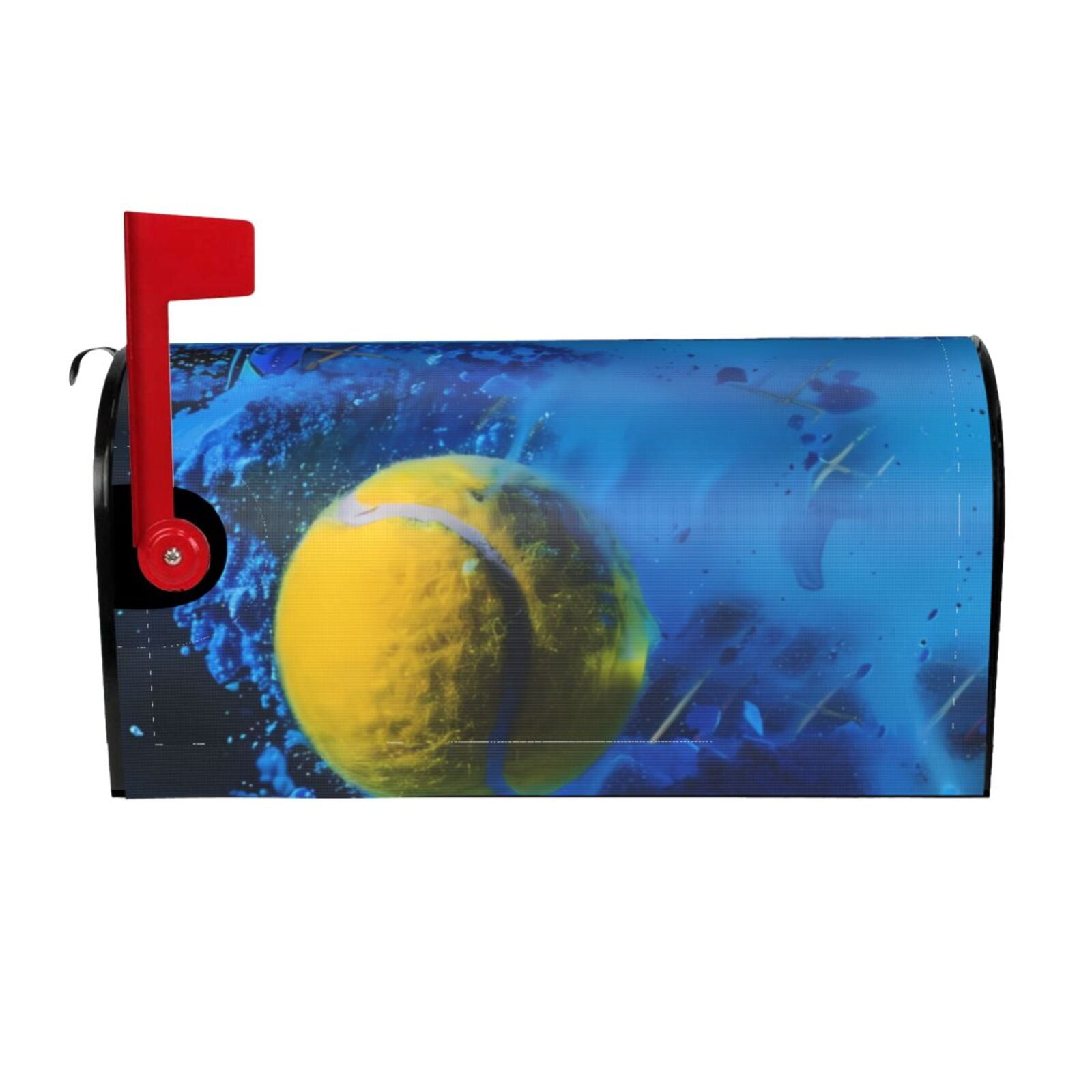 Gaeub Sports Tennis Ball Print Mailbox Covers Magnetic,Mailbox Covers ...