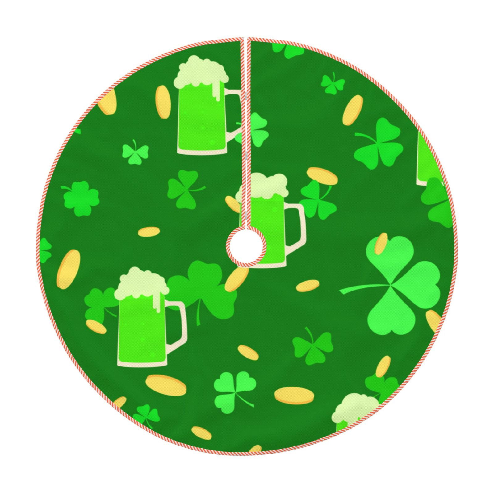 Gaeub St Patrick's Day2 Print Christmas Tree Skirt,Christmas ...