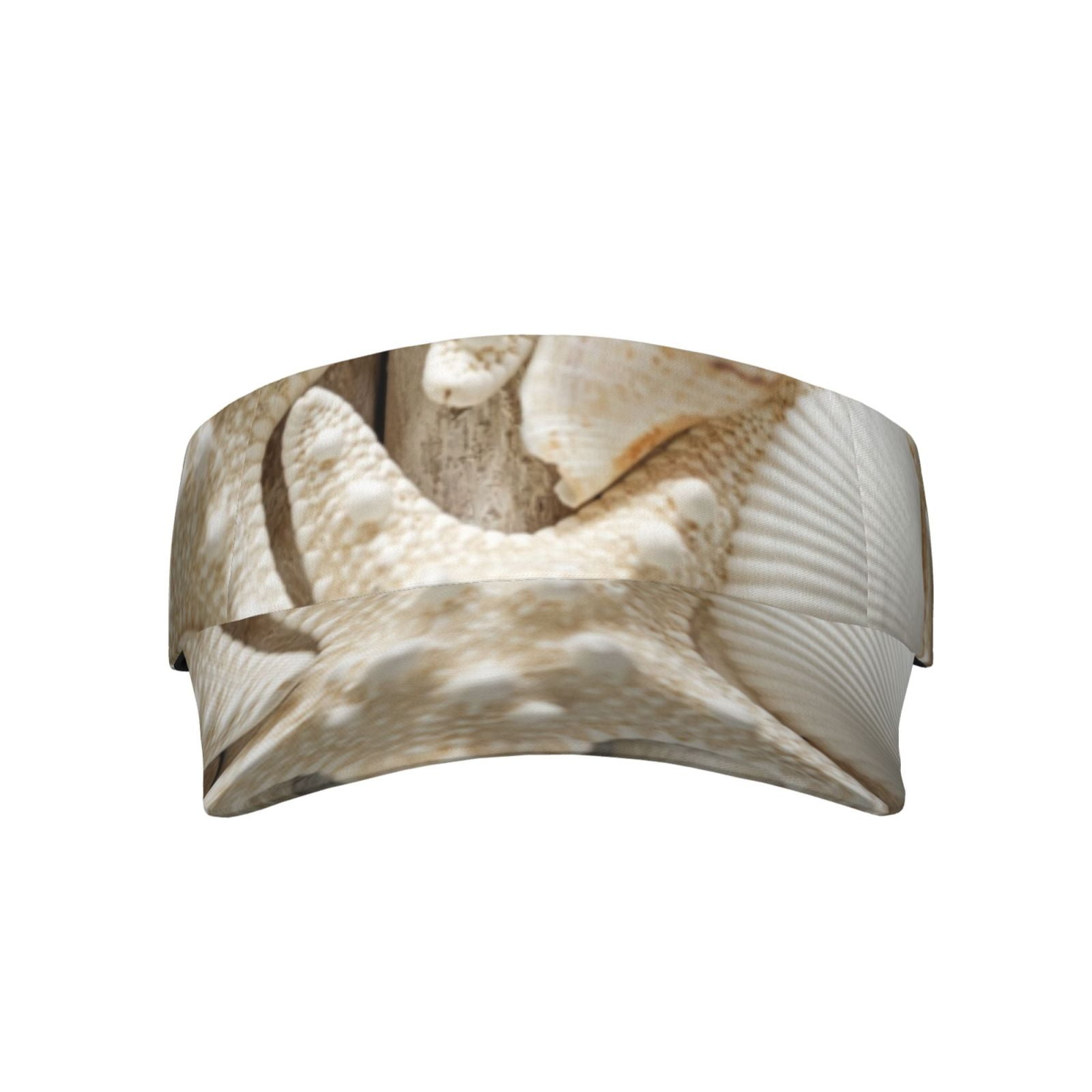 Gaeub Starfish and Sea Shells Sun Visor Hats with Empty Top and ...
