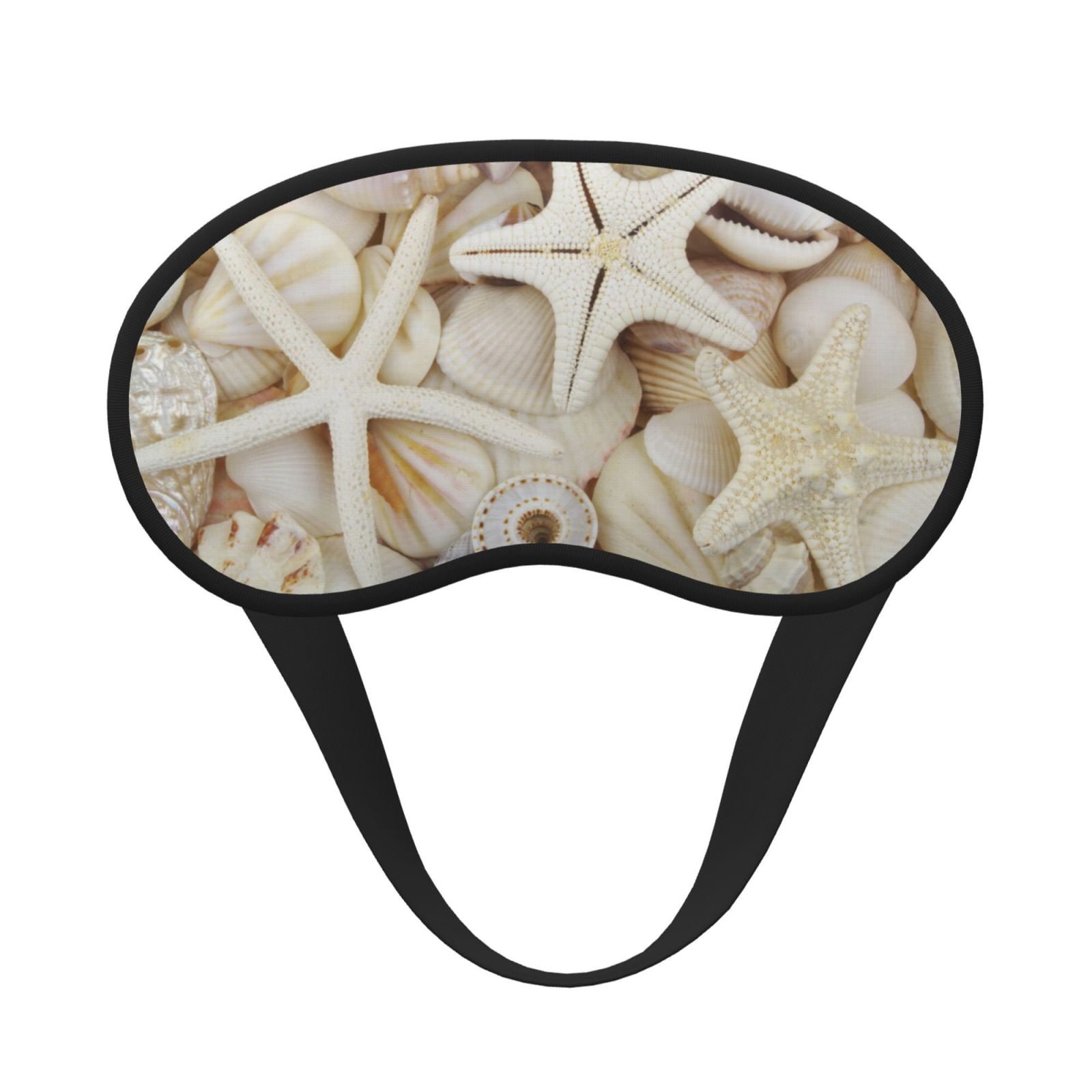 Gaeub Starfishes On Seashells Printed Sleep Mask, Eye Masks for ...