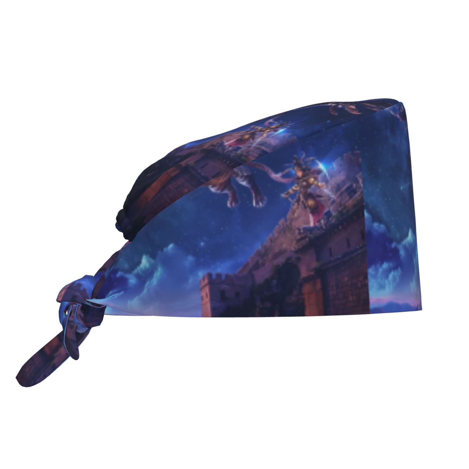 Gaeub Starry Sky Wall Flying Tiger Print Cleaning Working Cap,Unisex ...
