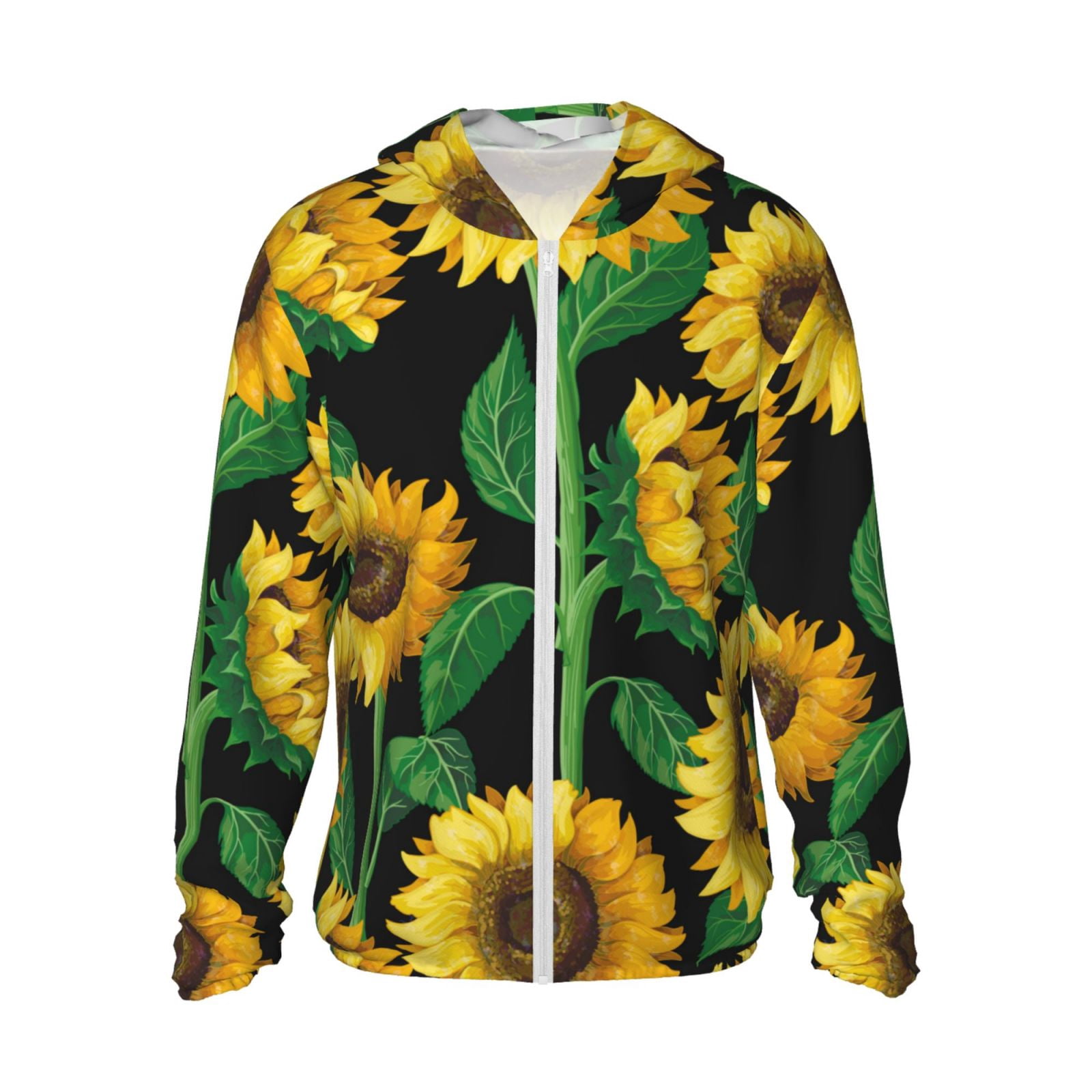 Gaeub Sunflower 1 Men's and Women's UPF 50+ Long-Sleeved Sun Protection ...