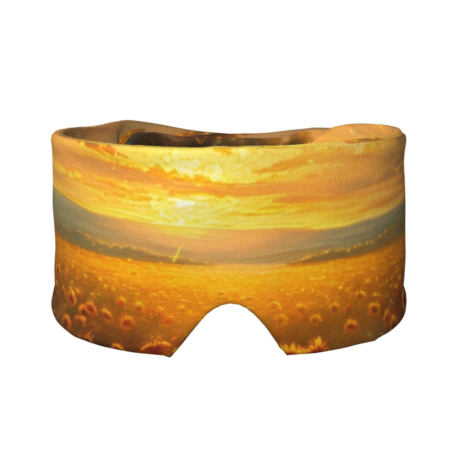 Gaeub Sunflower Sunset Rainfall Printed Sleep Mask for Men Women,Eye ...