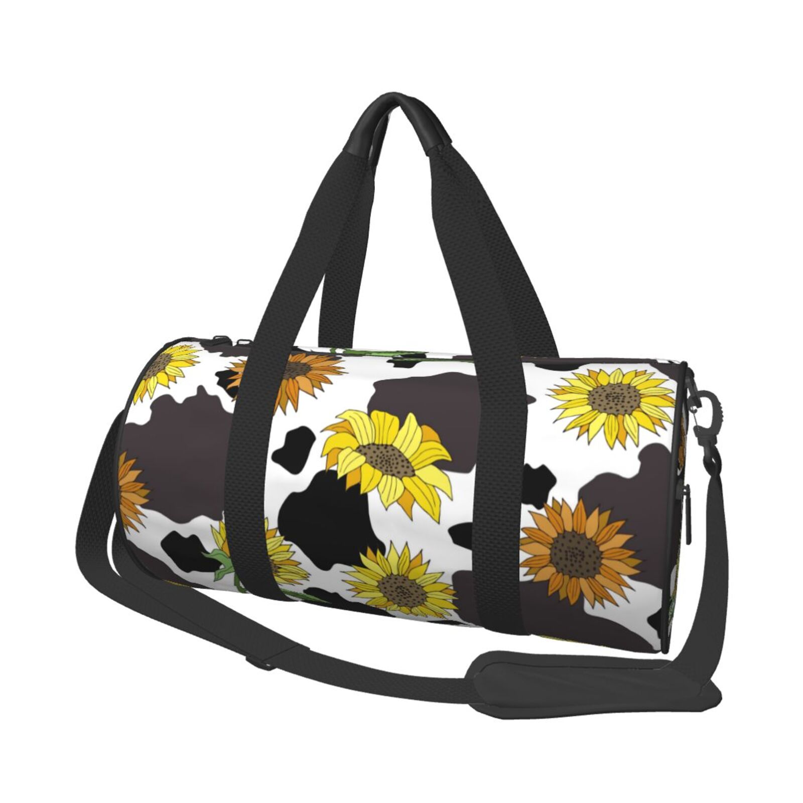 Gaeub Sunflowers Country Lightweight Travel Cylinder Bag Gym Tote Bag ...