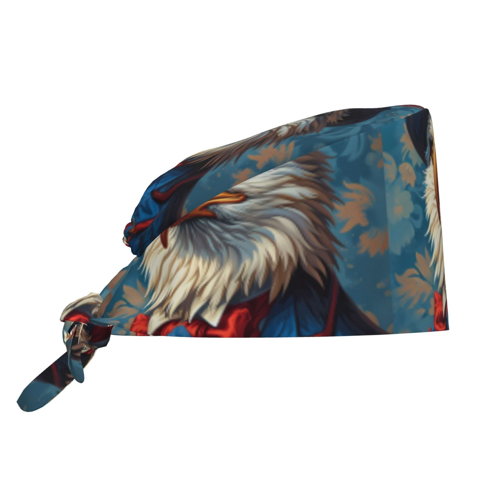 Gaeub Surreal Bald Eagle Gentleman Print Cleaning Working Cap,Unisex ...