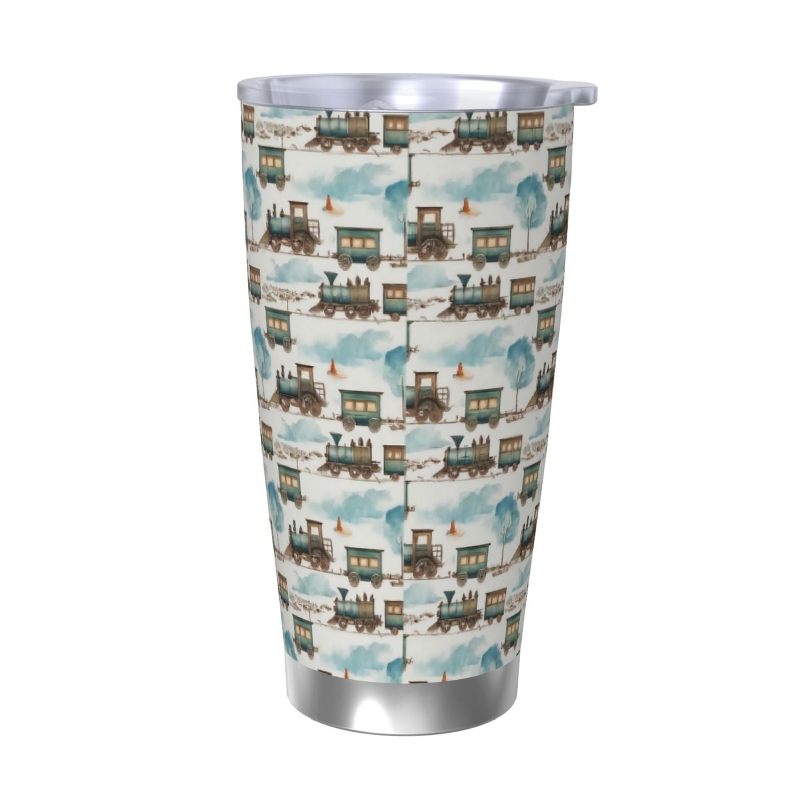 Gaeub Transport Train Print 20-Ounce Stainless Steel Car Cup,Tumblers ...