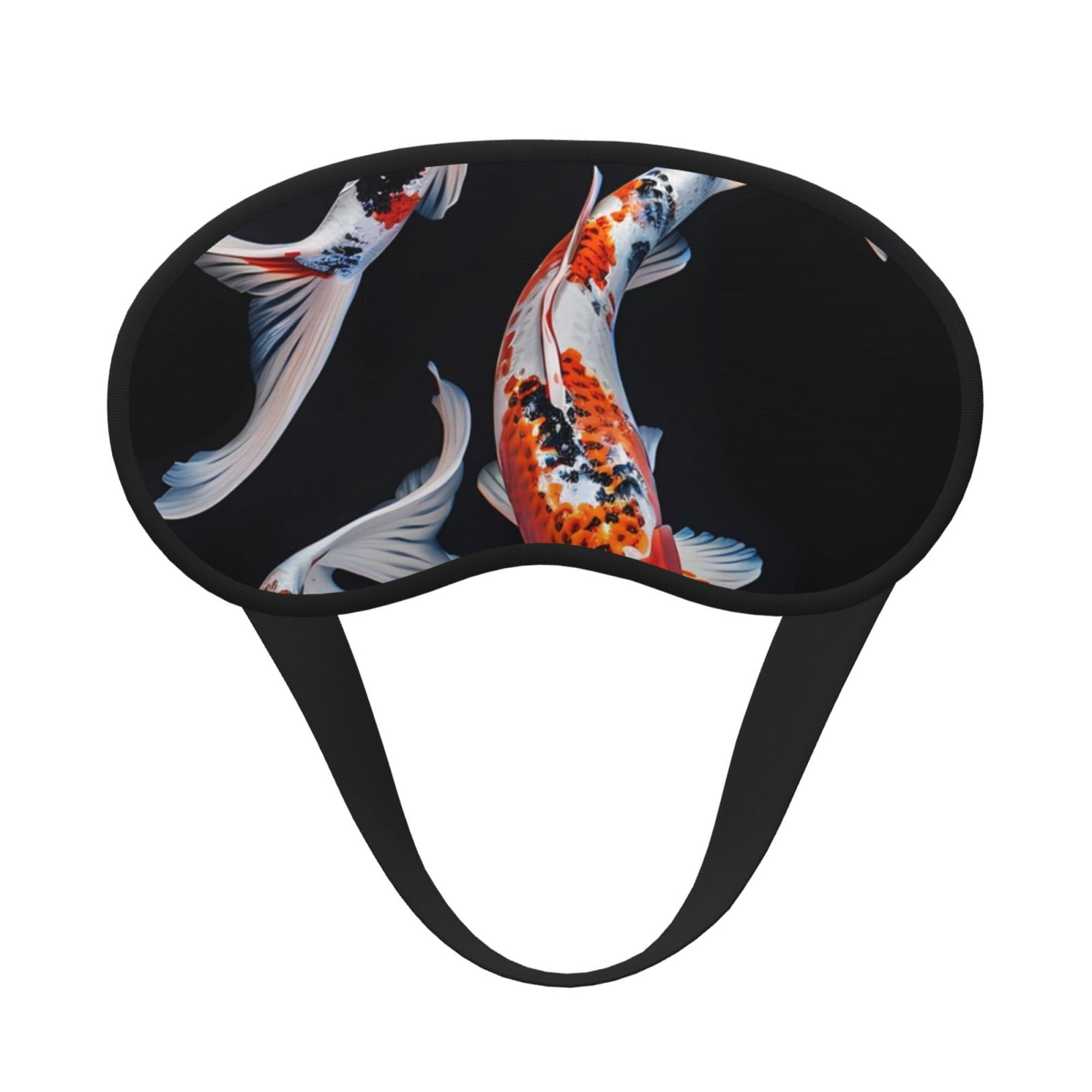Gaeub Tricolor Koi Fish Trio Printed Sleep Mask, Eye Masks for Sleeping ...